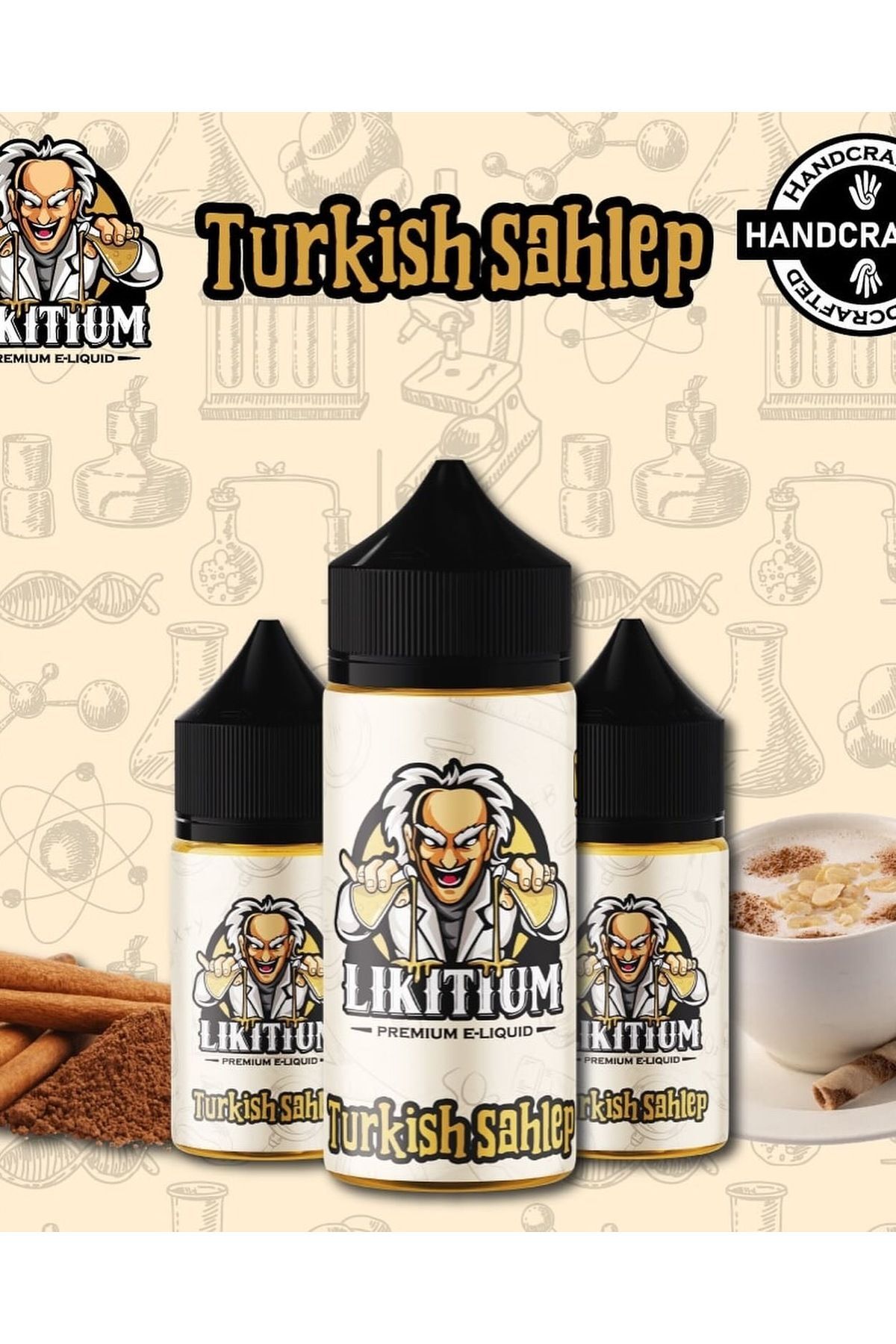 Genel Markalar Turkish Sahlep Salt Likit | 30ML/50MG | Premium Likit - Fiyatı, Yorumları