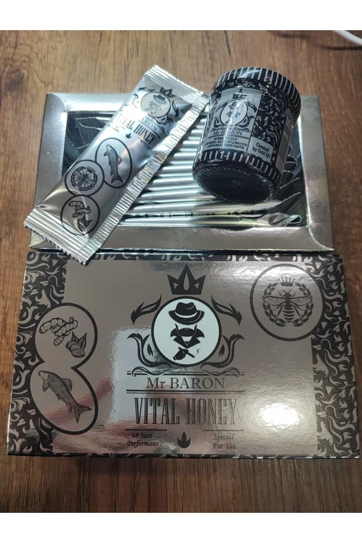 ladymania Mr Baron Vıtal Honey , 15 Gr X 10 Adet 48 Saat Etkili X 3 ...