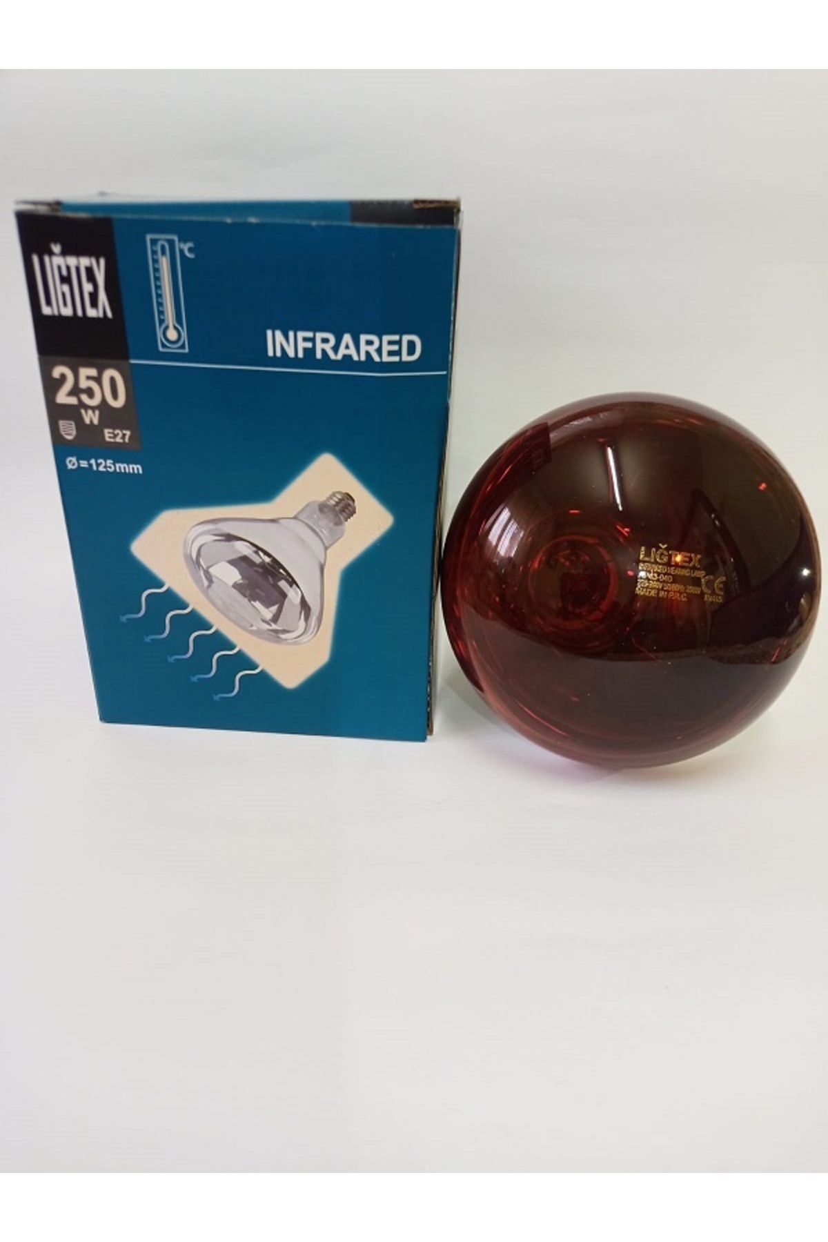 Ligtex İnfrared Isıtıcı Lamba 250 Watt Kümes Isıtıcı Ampül Fiyatı ...