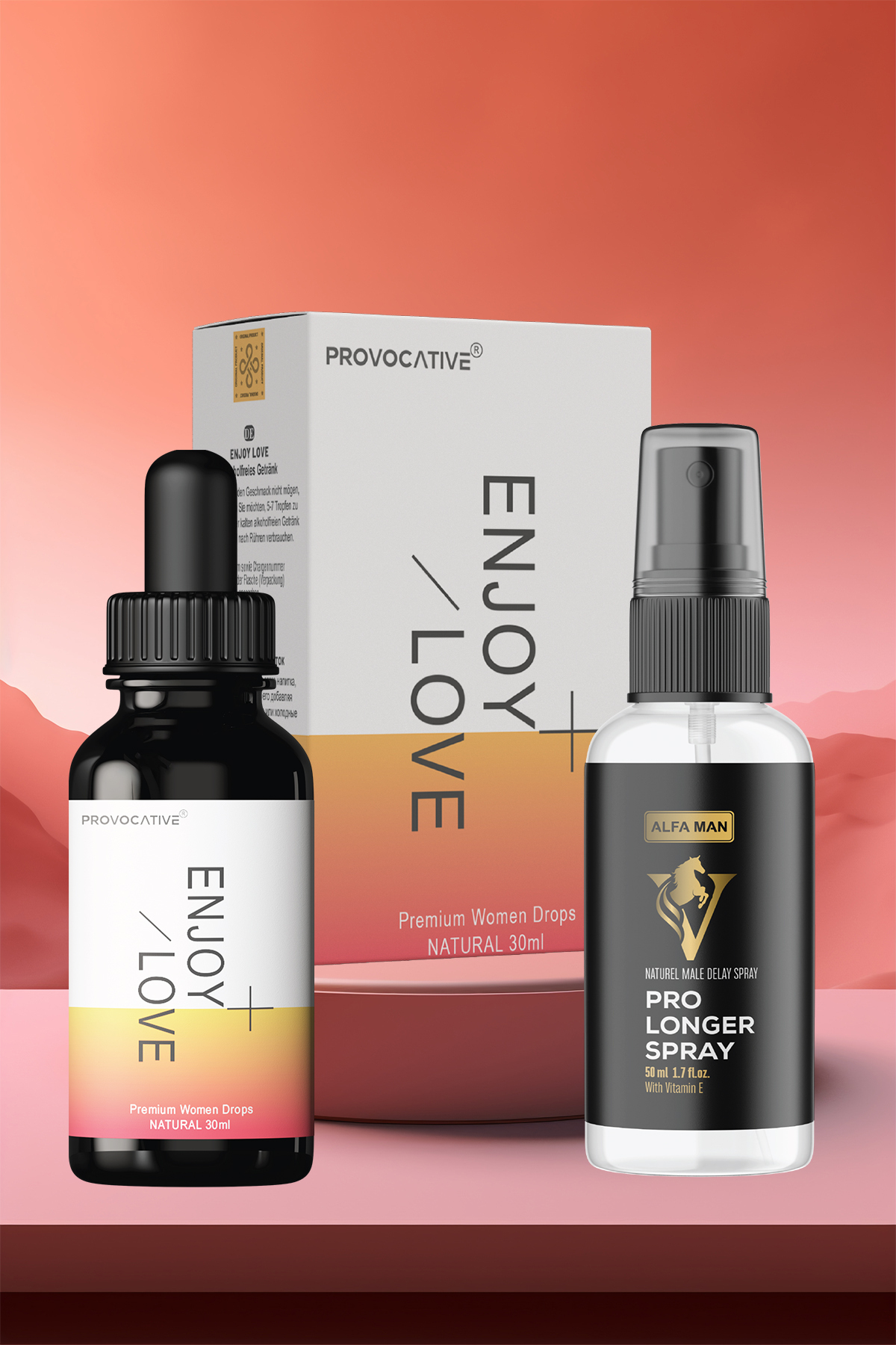 PROVOCATİVE İsteksizlik Duyan Kadınlara Özel Damla 30 Ml Ve Pro Longer ...