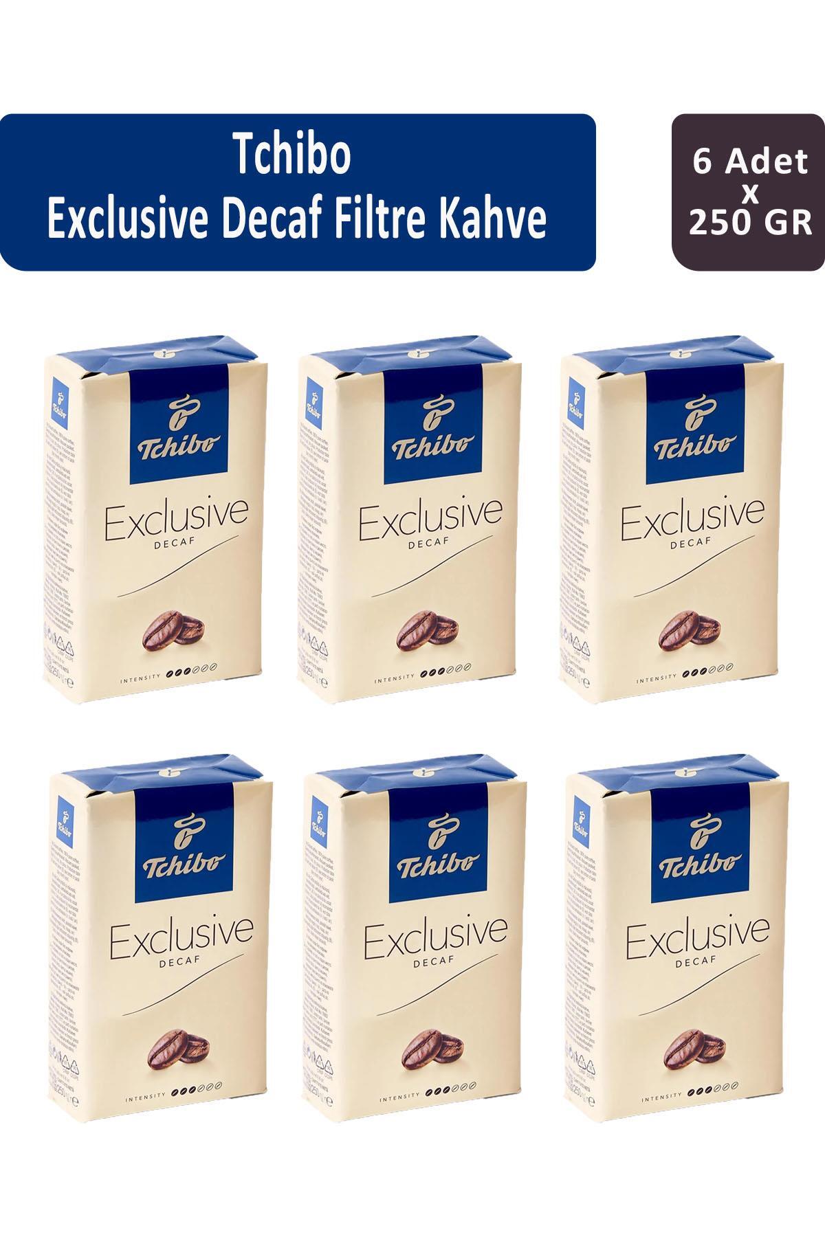 Tchibo Exclusive Decaf Filtre Kahve 250 gr x 6 Adet - Fiyatı, Yorumları