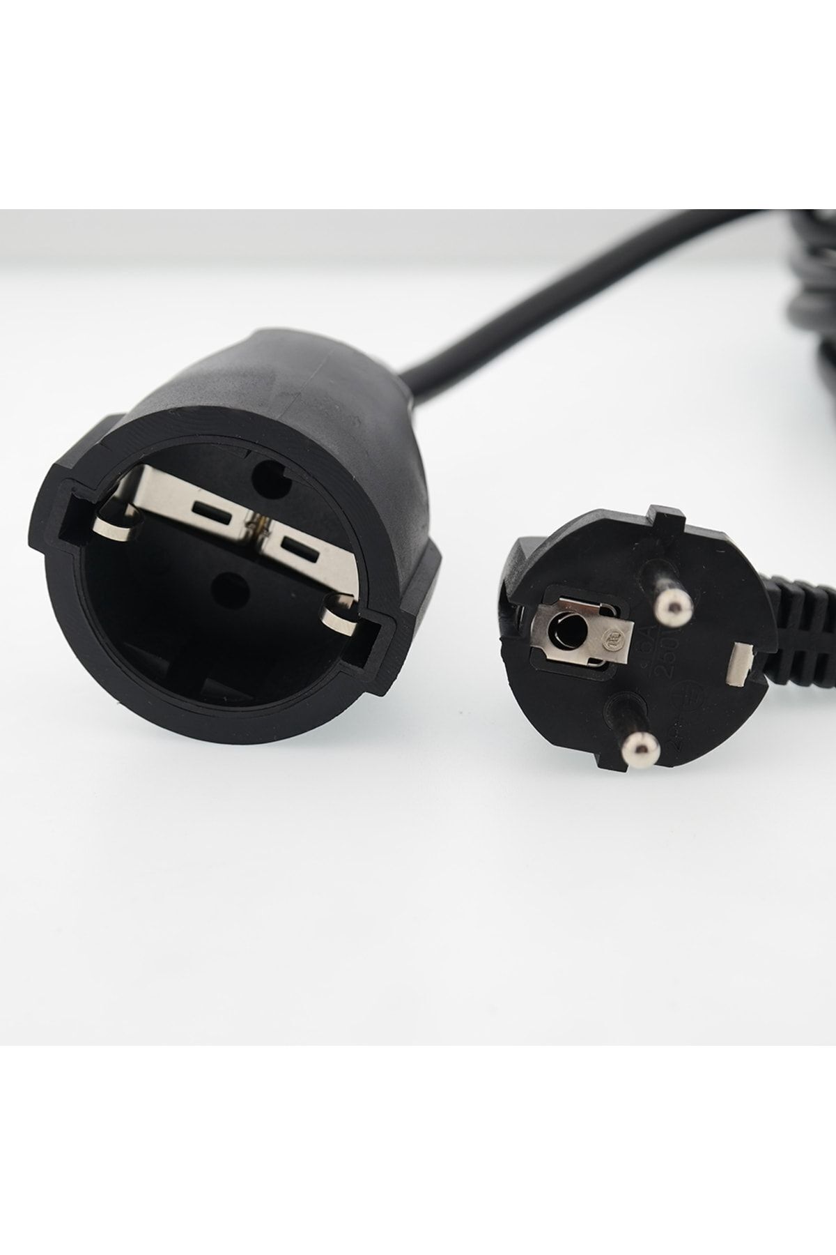 Tek-İş 10 Metre Uzatma Kablosu 3 X 1,5 Mm Ttr Bakır Kablo Erkek Fiş Dişi Fiş Baskılı Seyyar Ara ...