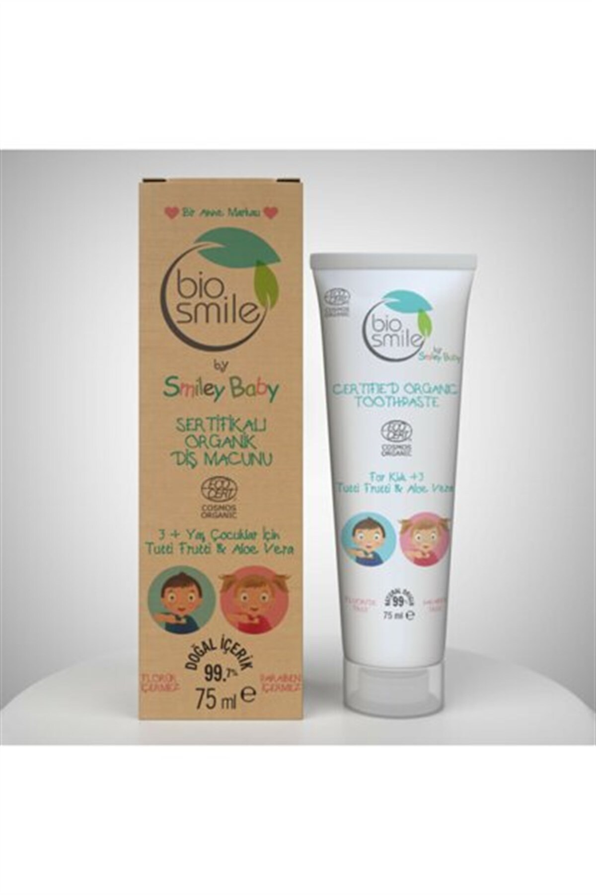 Bio Smile Bio Smile Organik Diş Macunu Tutti Frutti & Aloe Vera 3 Yaş 75 ml Fiyatı, Yorumları ...