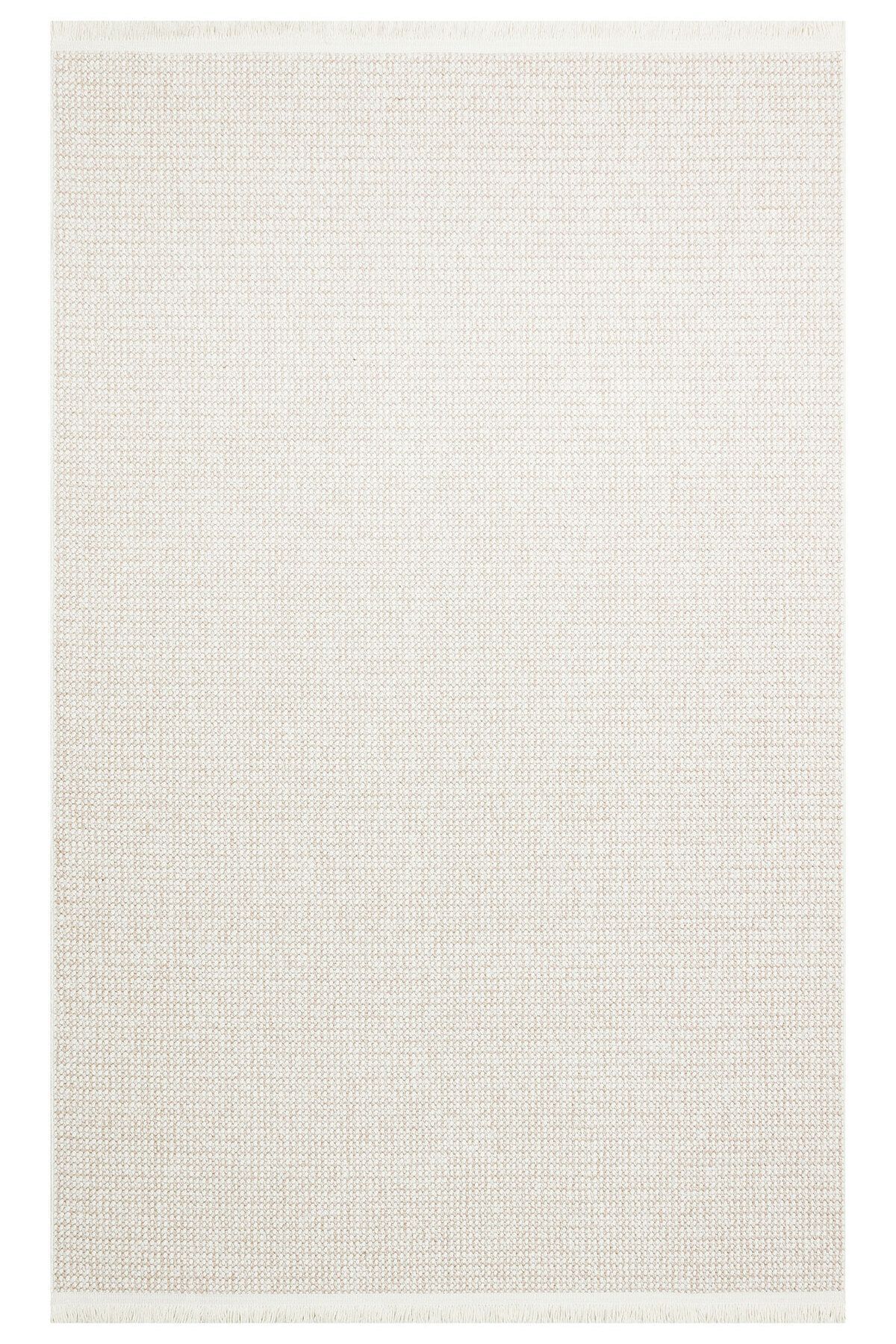 Eko Halı Motto MOT Plain Beige Yumuşak Tuşeli Modern Makine Halısı ...