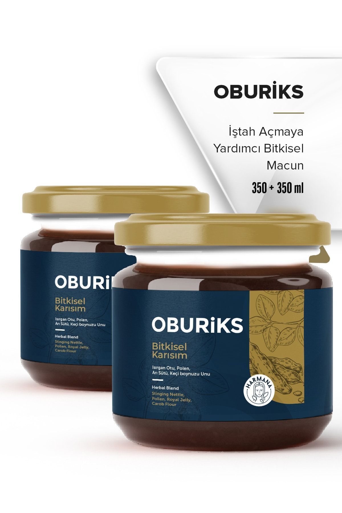 Oburiks Bitkisel Macun Karışım 2x 350 Gr Fiyatı, Yorumları - Trendyol