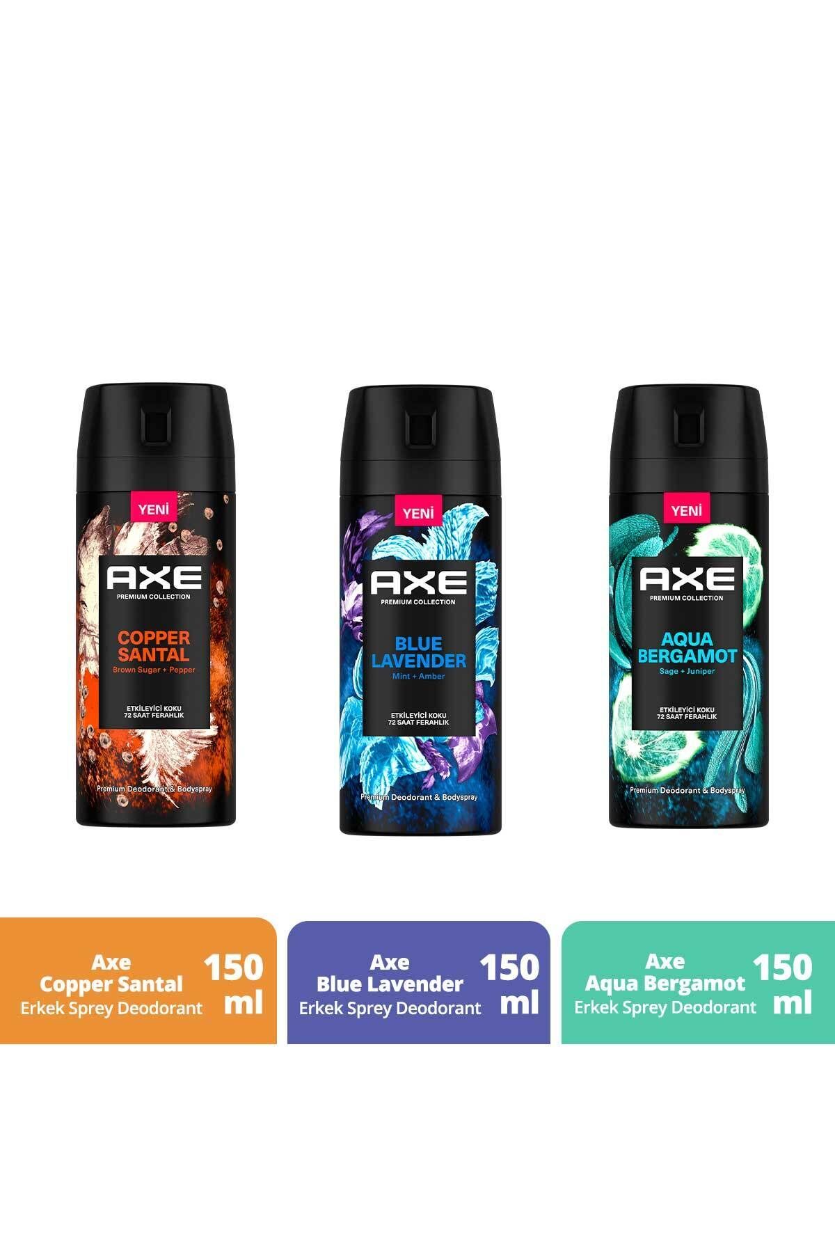 Axe Premium Collection Erkek Sprey Deodorant Seti 72 Saat Ferahlık ...