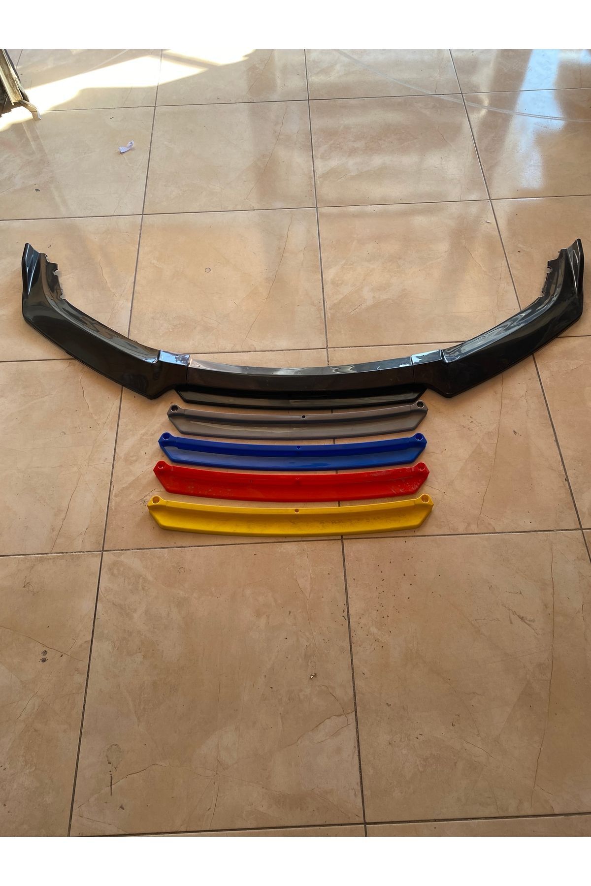 Ally Toyota corolla 2006~2018 arası uyumlu renkli 4 parça esnek Lip ...