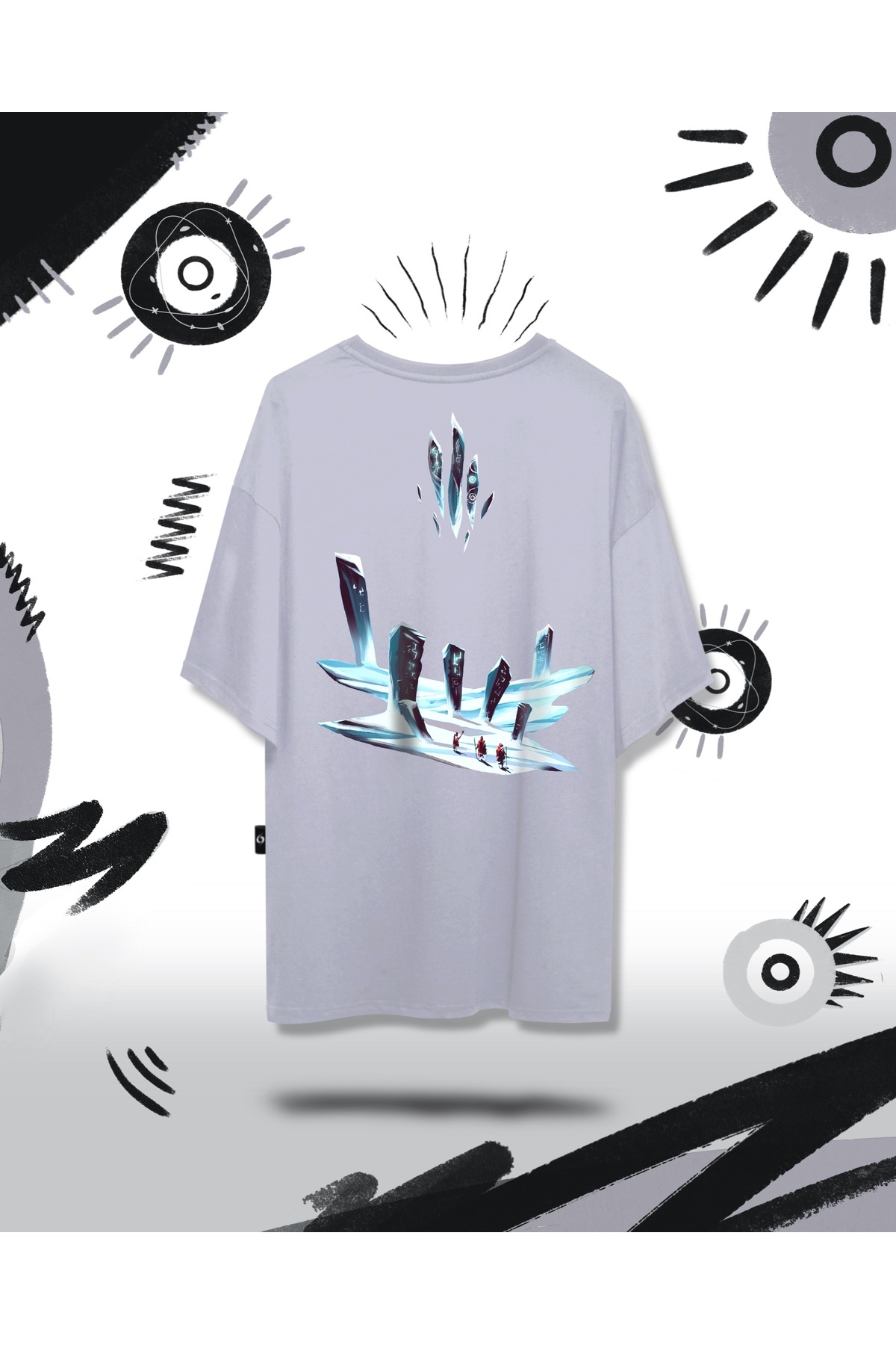 NOIST Oversize Tasarım Tişört (Ancient Cold) Fiyatı, Yorumları - Trendyol