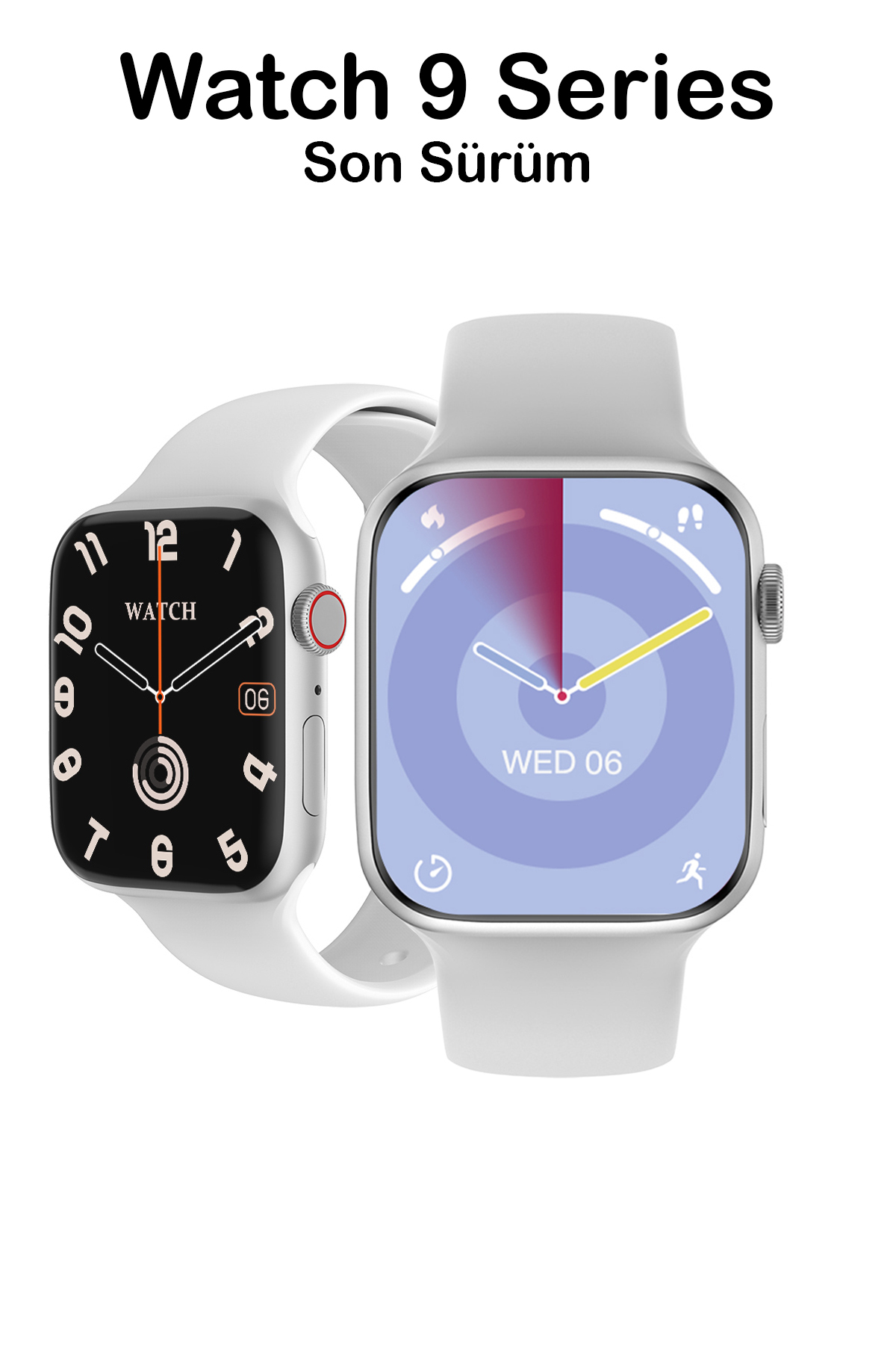 TECHNOMEN Akıllı Saat Watch 9 Pro Plus Amoled Ekran Kulaklık Bağlantılı ...