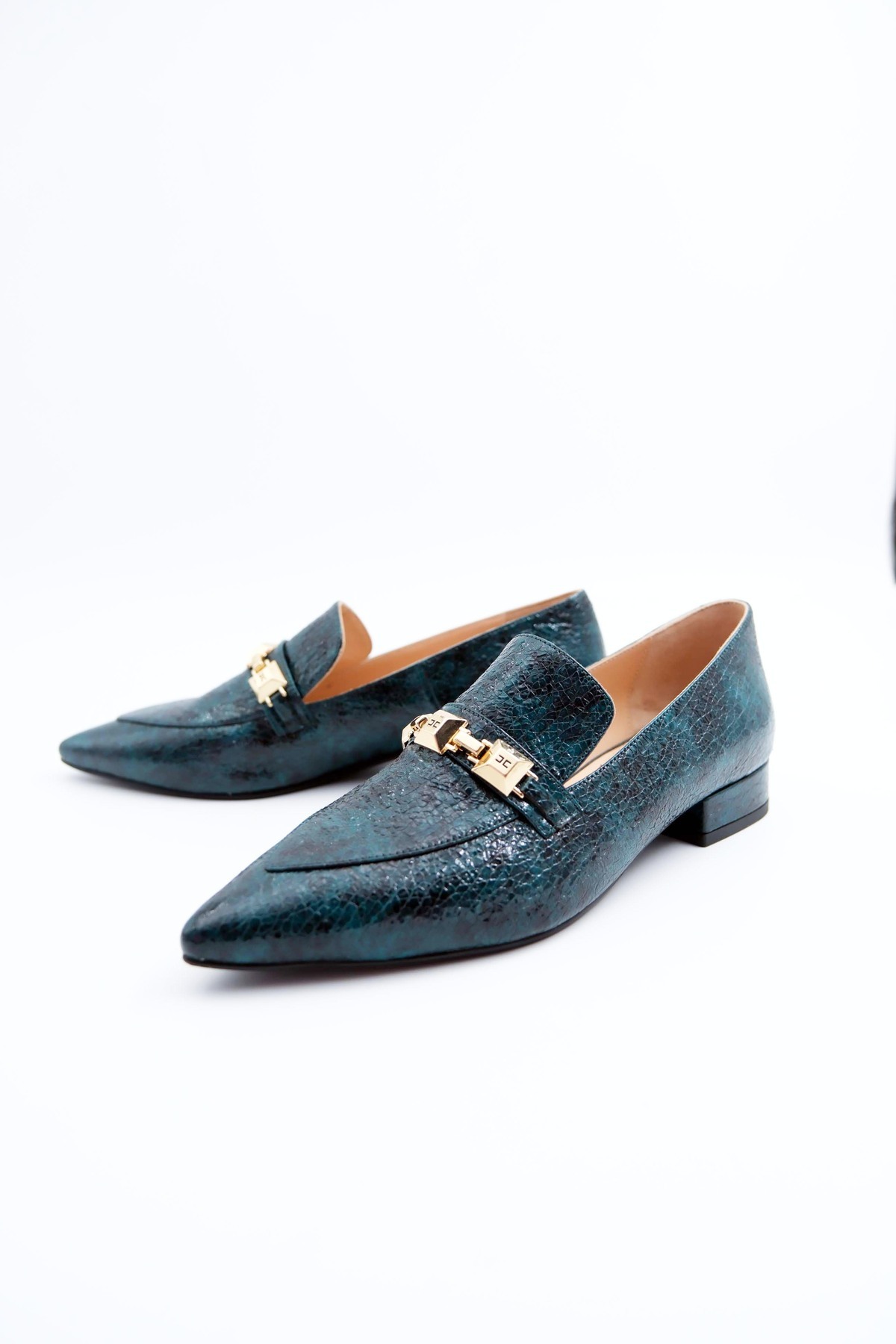 Tenau Genuine Leather Women's Ballerinas- Trendyol