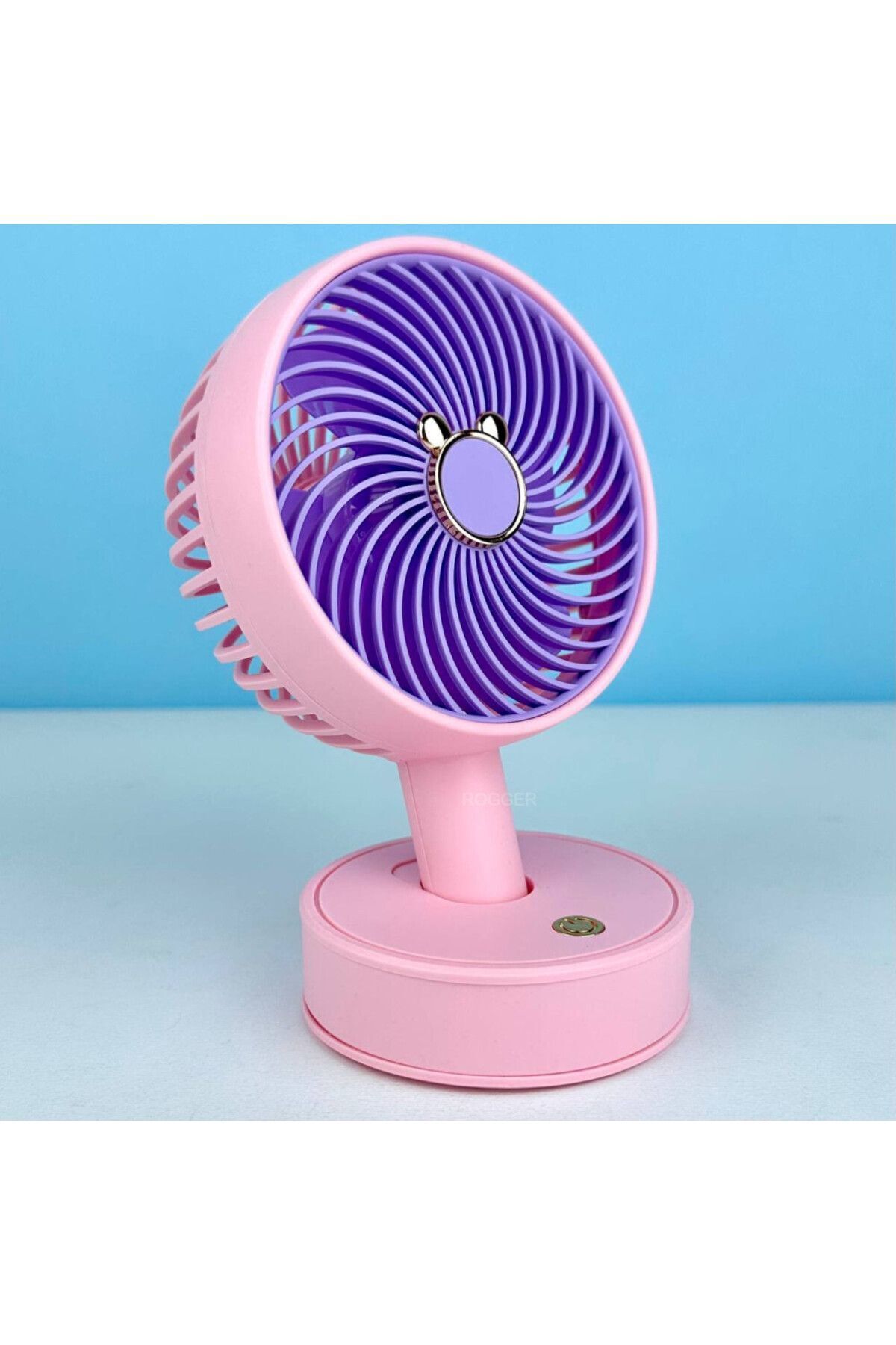 ROGGER Yeni Nesil Mini El Fan-Vantilatör 3 Kademeli Masaüstü Fan ...