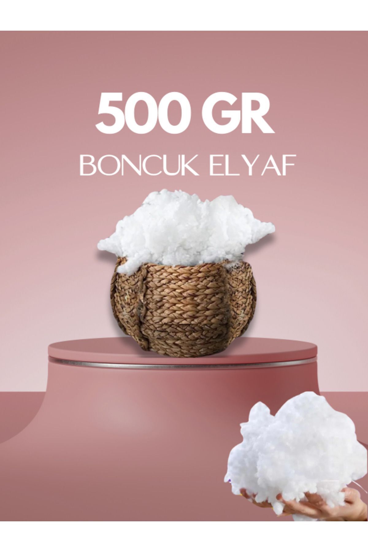 Dünya Sünger Boncuk Elyaf %100 Silikonlu Boncuk Elyaf 500 Gr Elyaf ...
