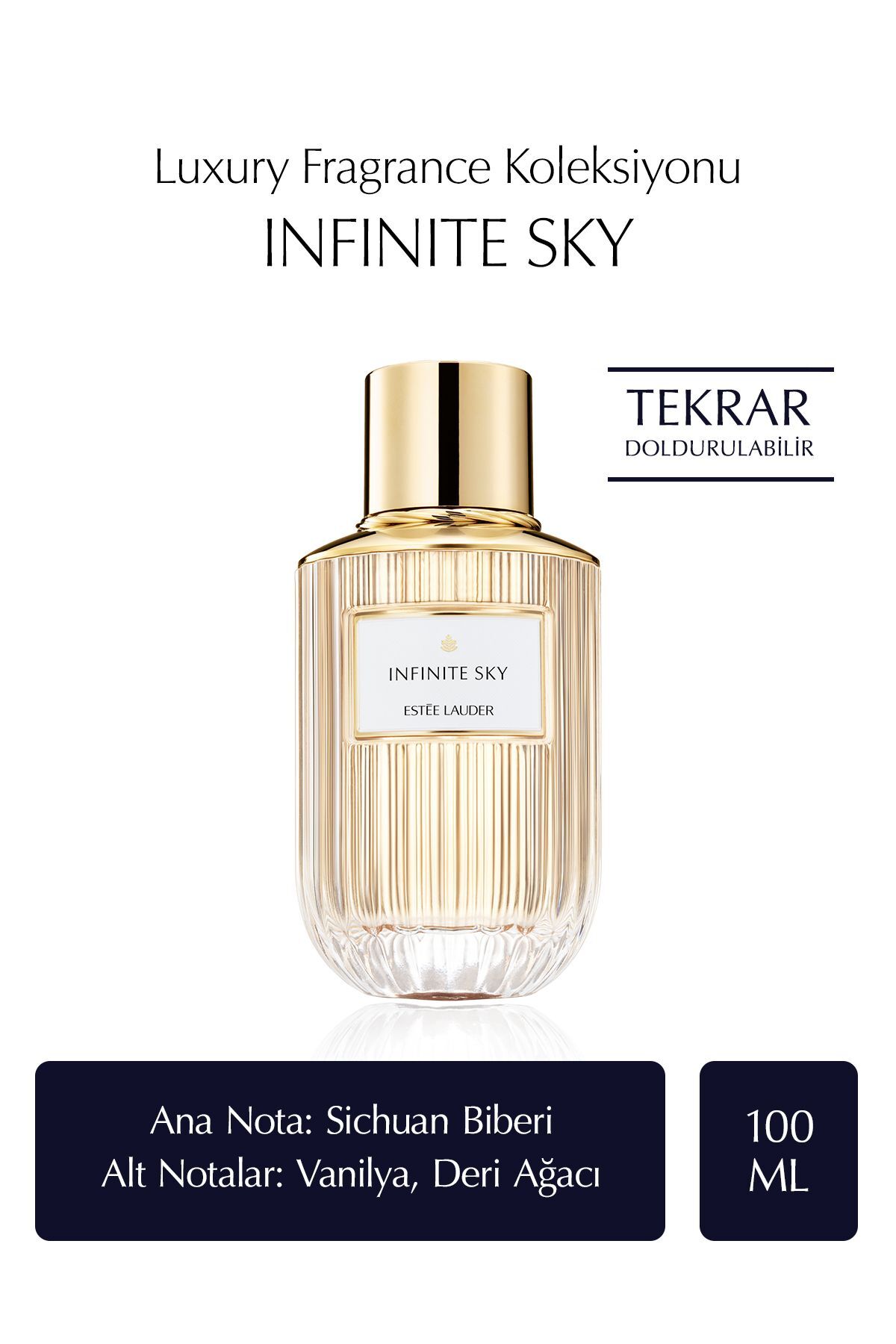 Estee Lauder Infinite Sky EDP Kadın Parfümü, 100ml - Luxury Fragrance Koleksiyonu (Tekrar ...