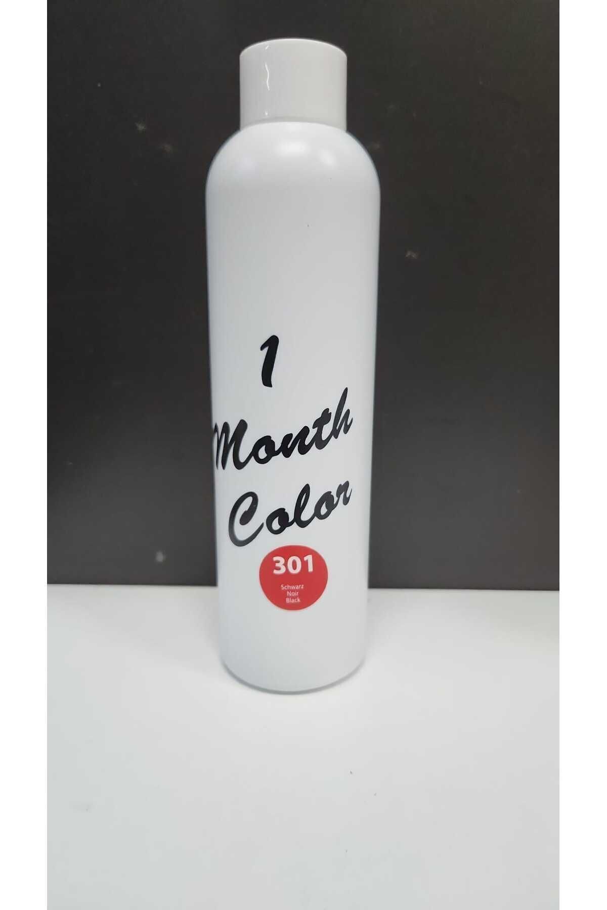 1 month color 301 No Siyah Erkek Saç Boyası - 250 ml - Ithal Üretim ...