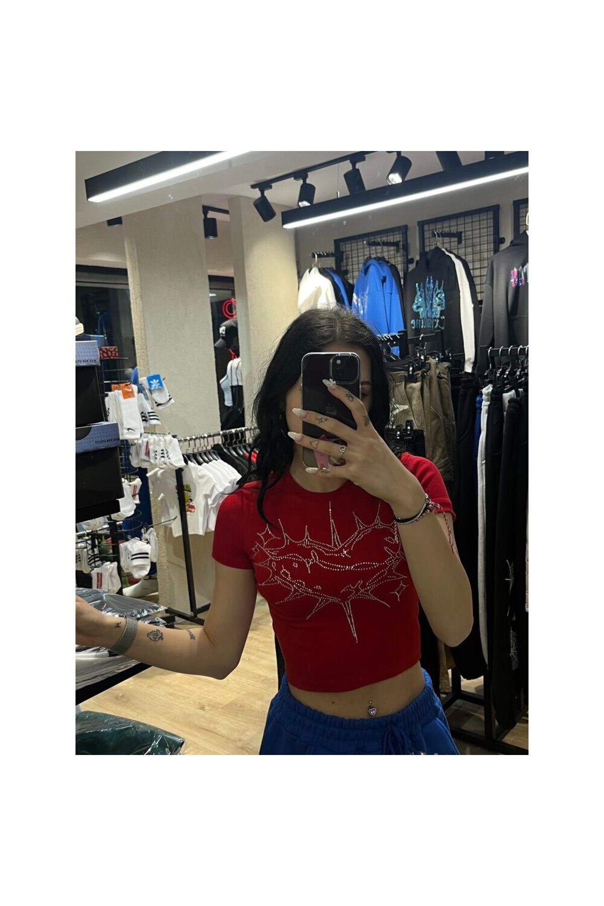 Crystall2m Crystalline Red Heart Crop - Fiyatı, Yorumları