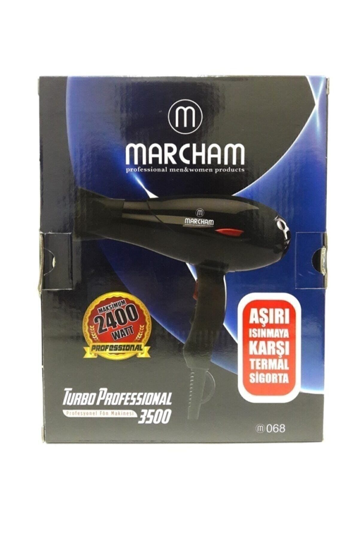 Marcham Turbo Profesyonel Fön Makinesi Siyah 2400 Watt - Fiyatı, Yorumları
