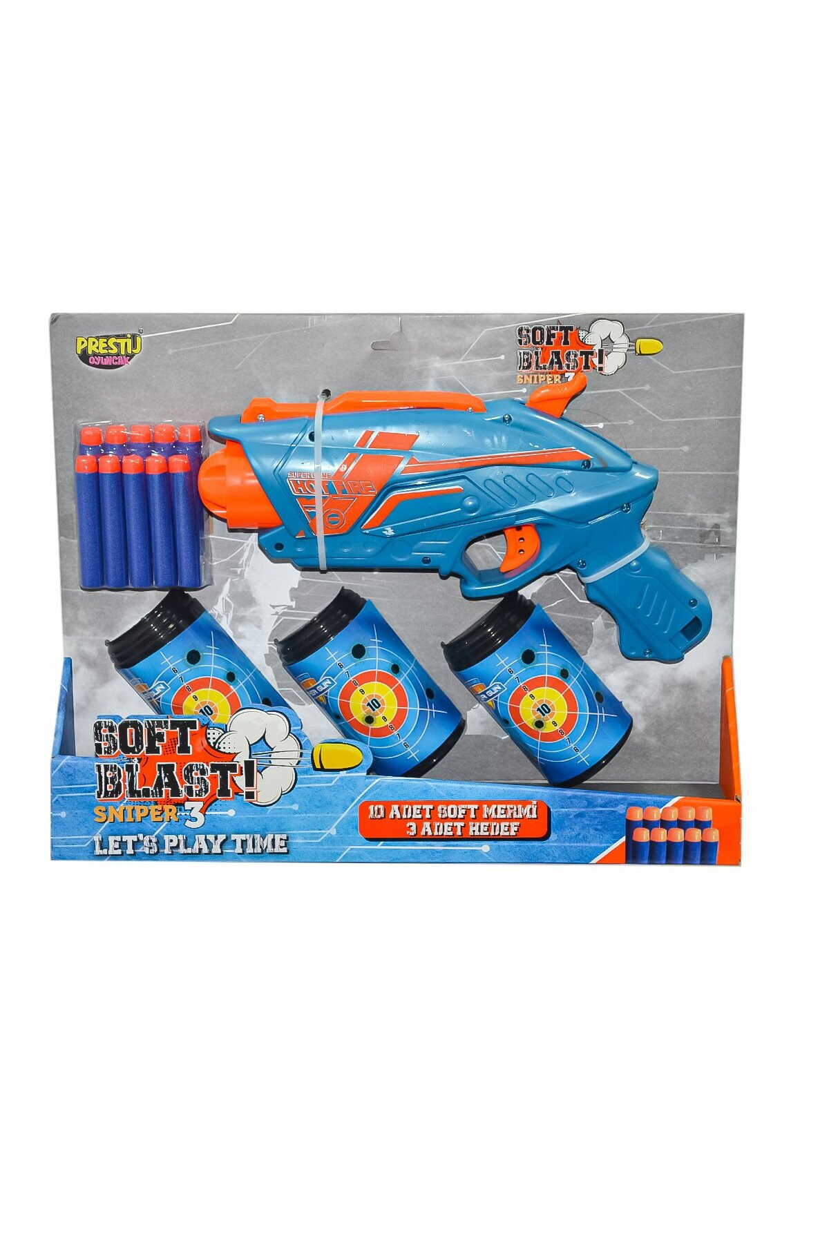 Prestij Sniper 3 Soft Blast Dart Atan Oyuncak - Fiyatı, Yorumları