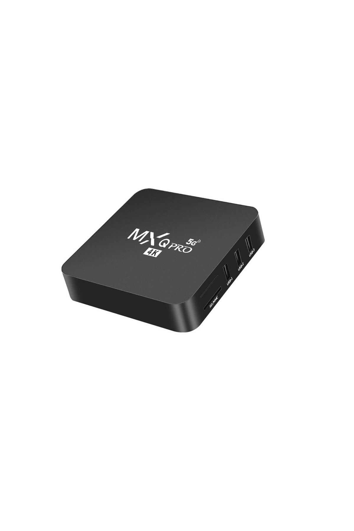 MXQ Mx Pro 4k Android 11.1 -3840x2160 Çözünürlük H265 4 Çekirdek ...