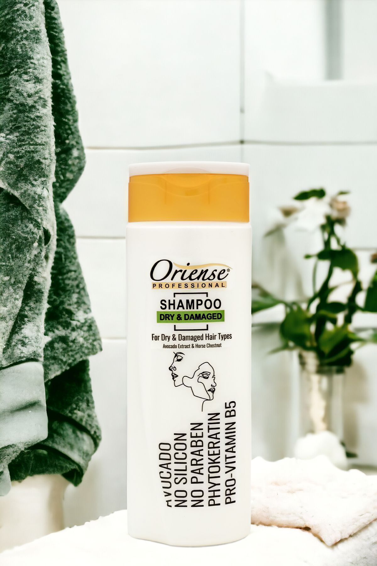 ORİENSE 360ml Şampuan - Kuru Ve Yıpranmış Saçlar Için Pro-vitamin B5 Ve ...