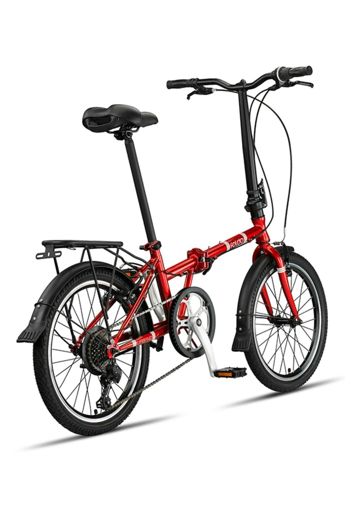 FOLDO Urbano Ultra 20" Ateş Kırmızı Katlanır Bisiklet - Fiyatı, Yorumları