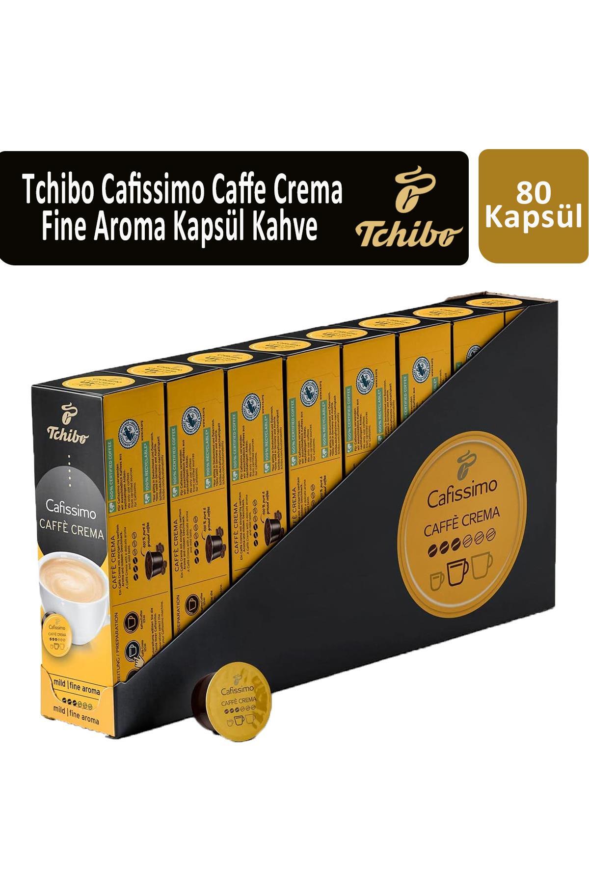 Tchibo Cafissimo Caffe Crema Fine Aroma Kapsül Kahve x 8 Adet - Fiyatı, Yorumları