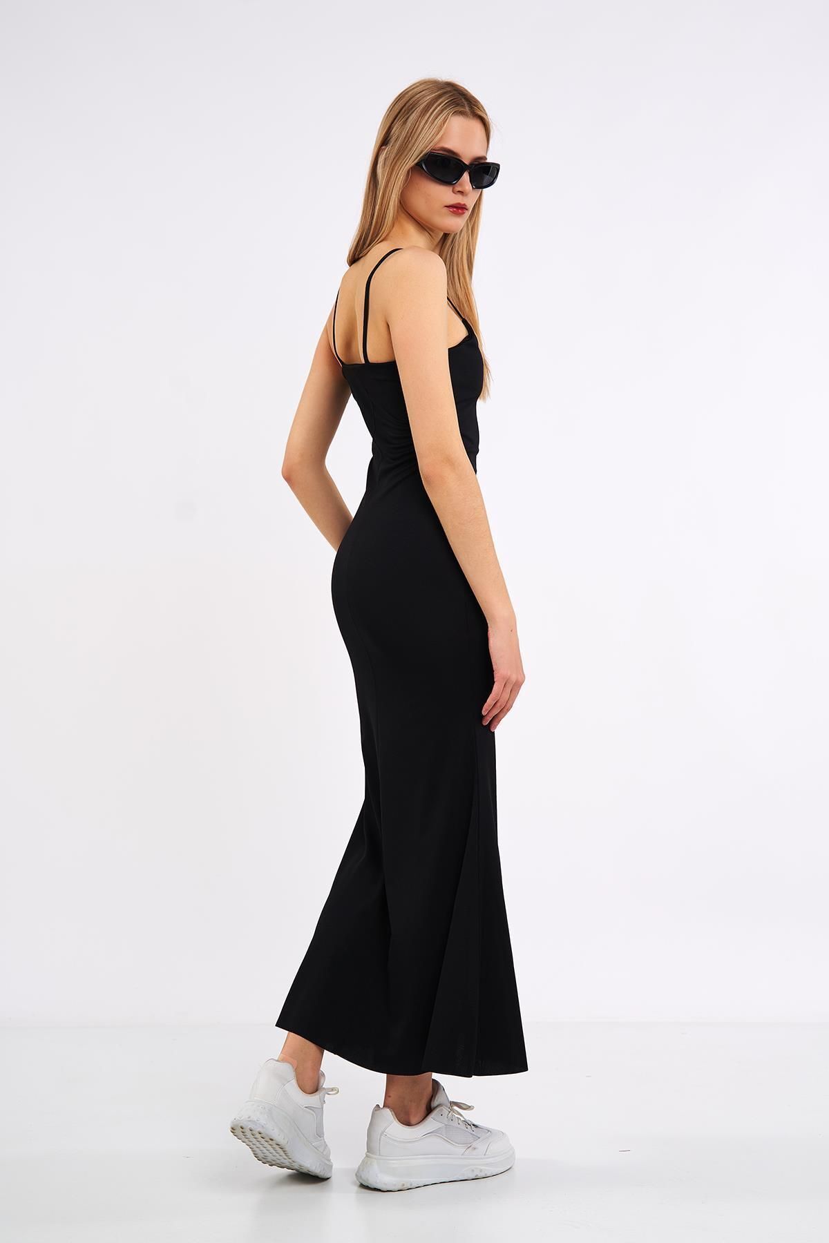 Esse Jeffe Kadın Elbise Uzun Yazlık Askılı Elbise Soft Touch Basic Elbise - Fiyatı, Yorumları