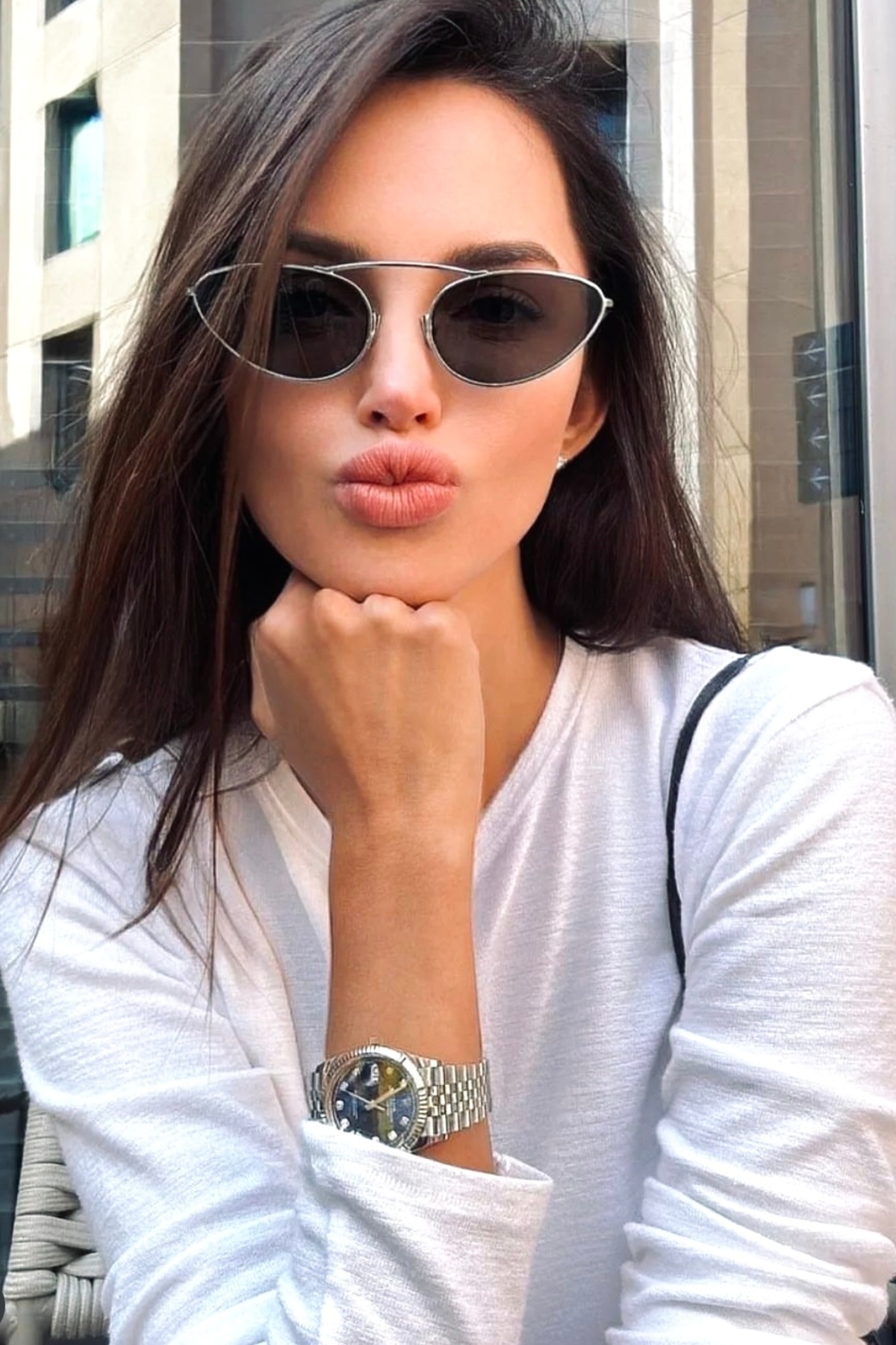 REN EYEWEAR RUBY CAT EYE METAL GÜMÜŞ RENK ÇERÇEVE GÜNEŞ GÖZLÜĞÜ 2024 ...