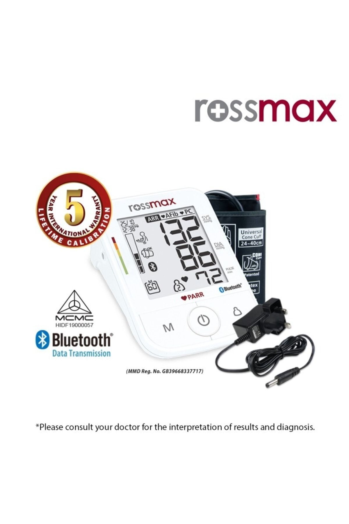 Rossmax X5 Bt Bluetooth Otomatik Tansiyon Aleti - Fiyatı, Yorumları