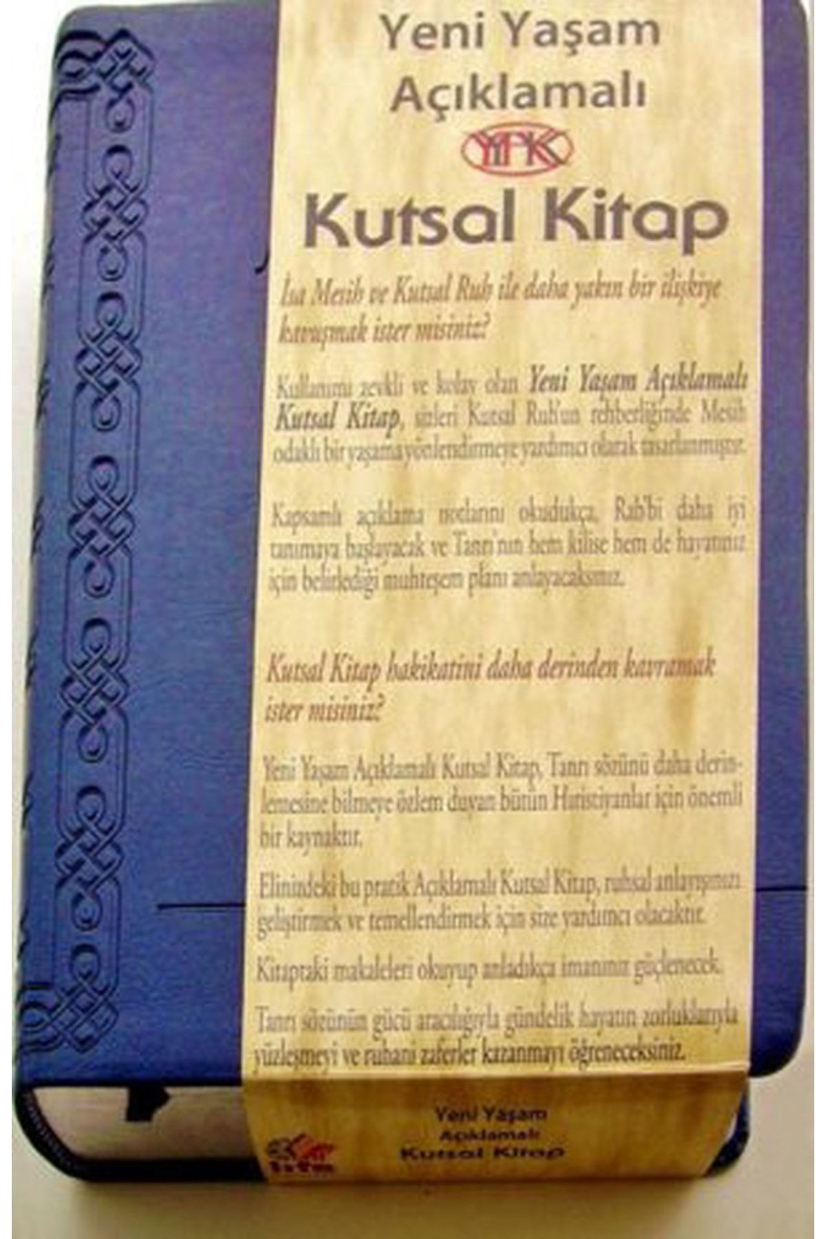 Yeni Yaşam Yayınları Açıklamalı Kutsal Kitap / Deri Kapak - Fiyatı ...
