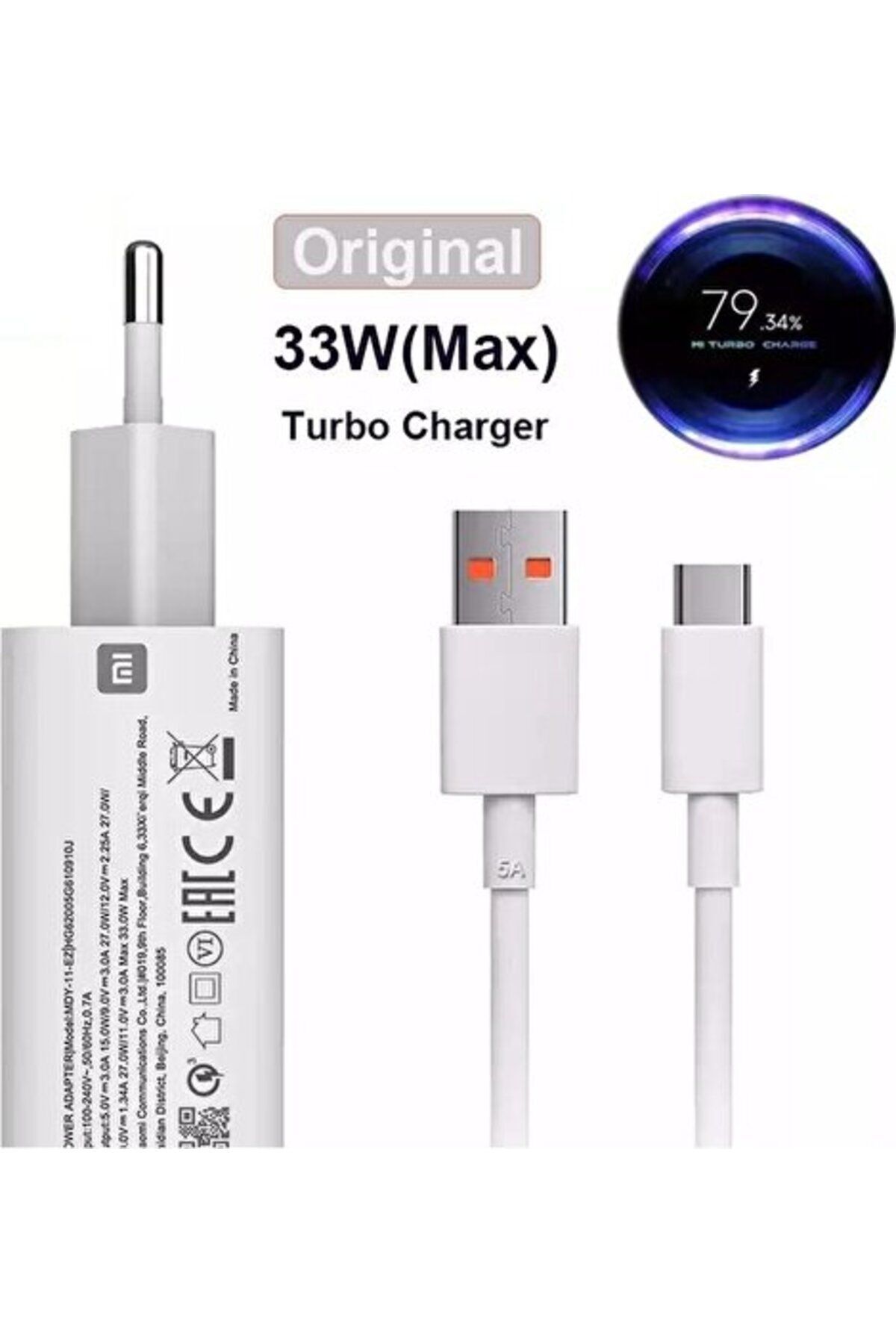 Store MI Xiaomi 33 Watt Hızlı Şarj Aleti Typce Set Note 8 9 10 ve Tüm ...
