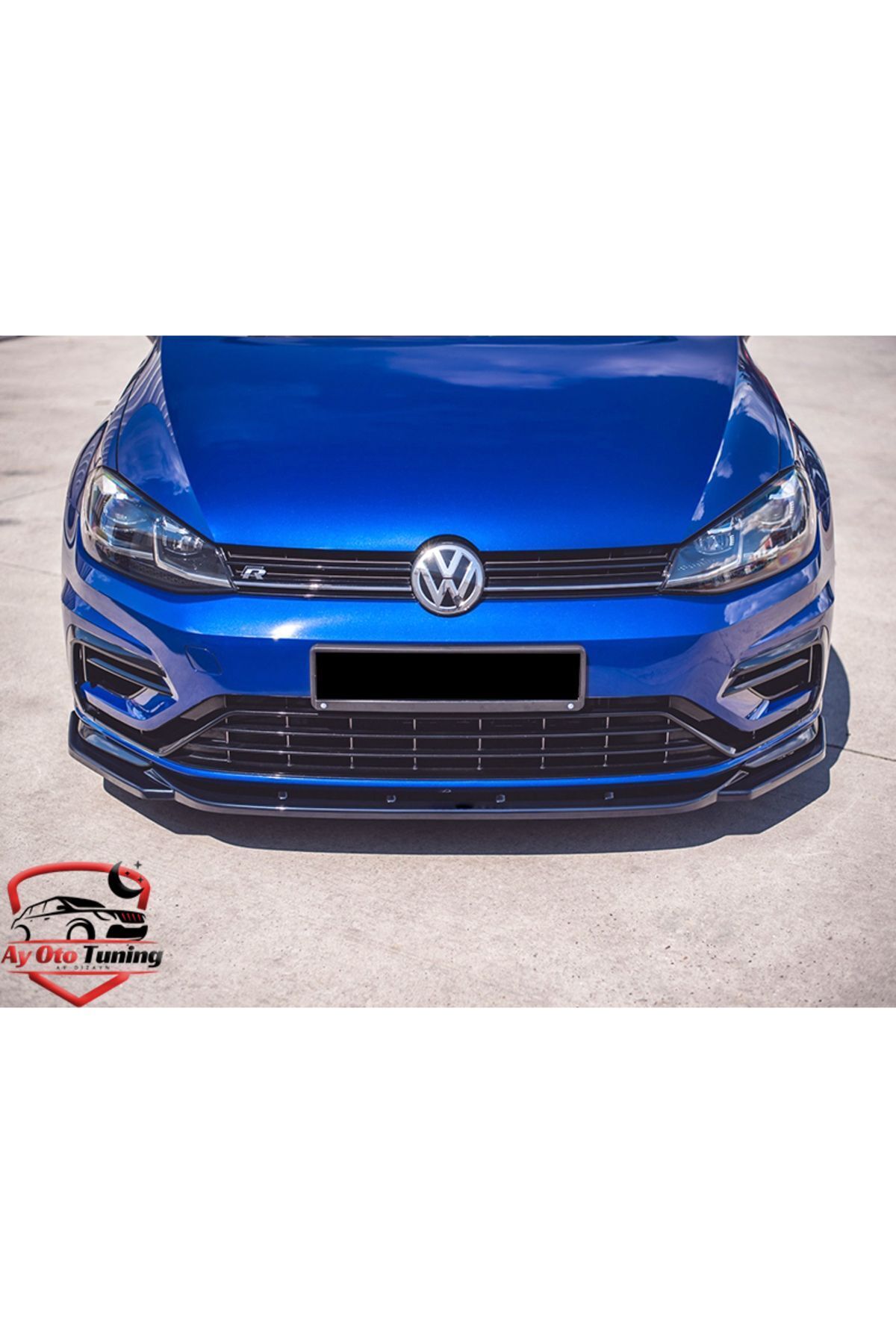 AYDİZAYN Volkswagen Golf 7.5 R V3 - Max - Ön Tampon Ön Lip - Piano ...
