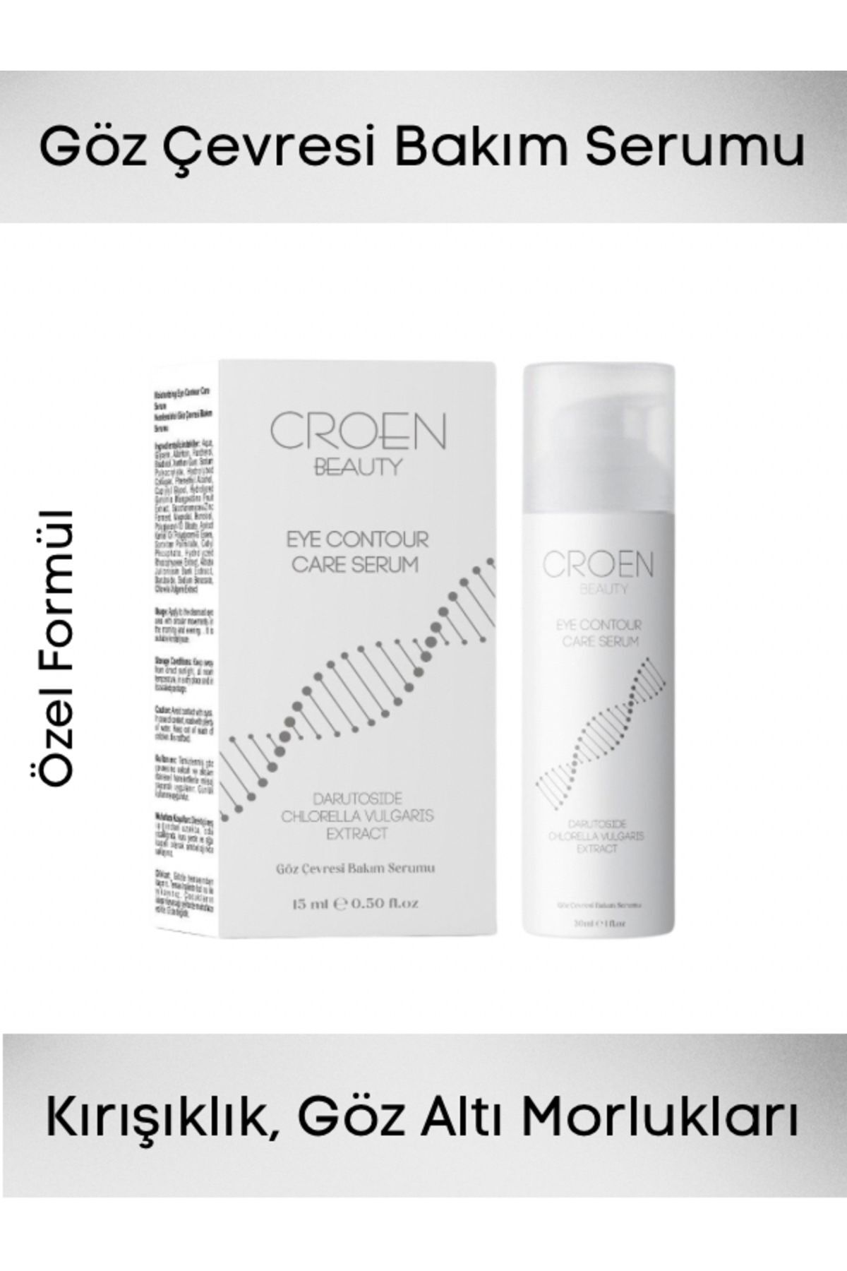 Croen Beauty Göz Çevresi Bakım Serumu Eye Contour Care Serum 15 ml ...