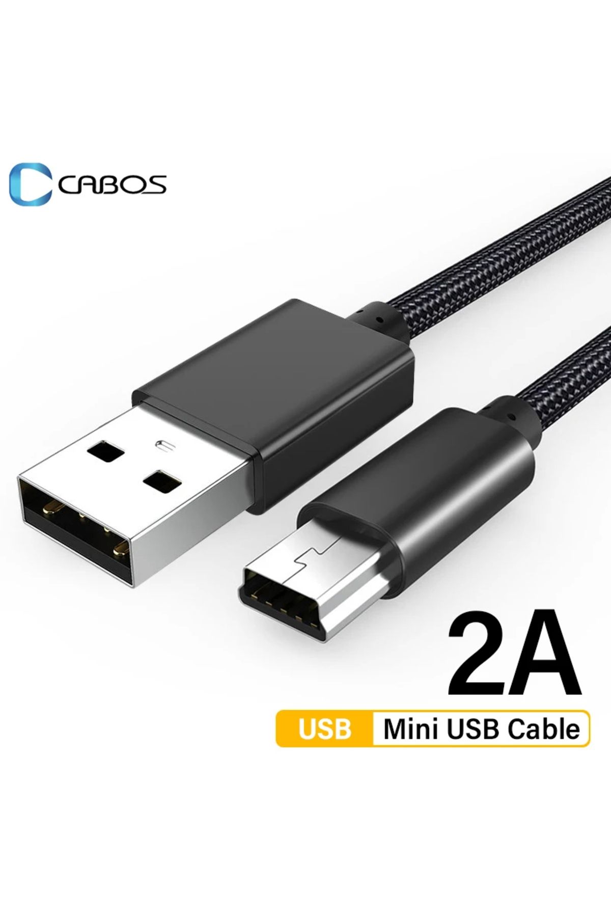 Choice Mini USB 0.5m Cable Mini to USB 2A Fast Data Charger Cable for MP3 MP4 Player Car DVR GPS Digital