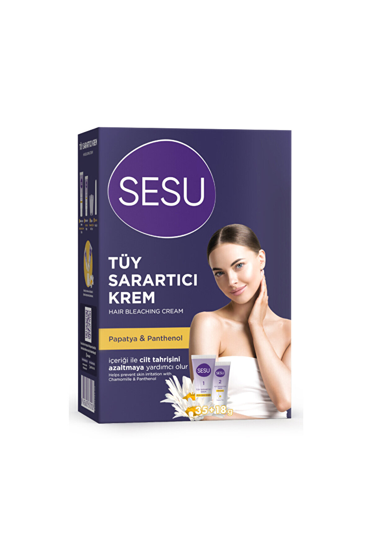 Sesu Tüy Sarartıcı Krem 35 gr + 18 gr Fiyatı, Yorumları - Trendyol
