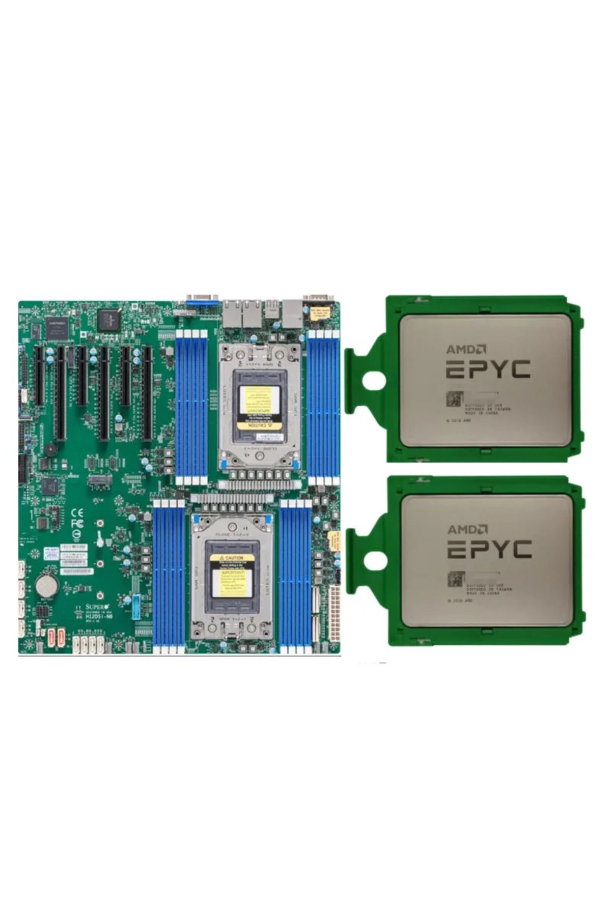 ColdPower AMD Epyc 7642 192 Çekirdek 256 Gb 3200 Mhz Ecc Ram 2 Tb Nvme ...