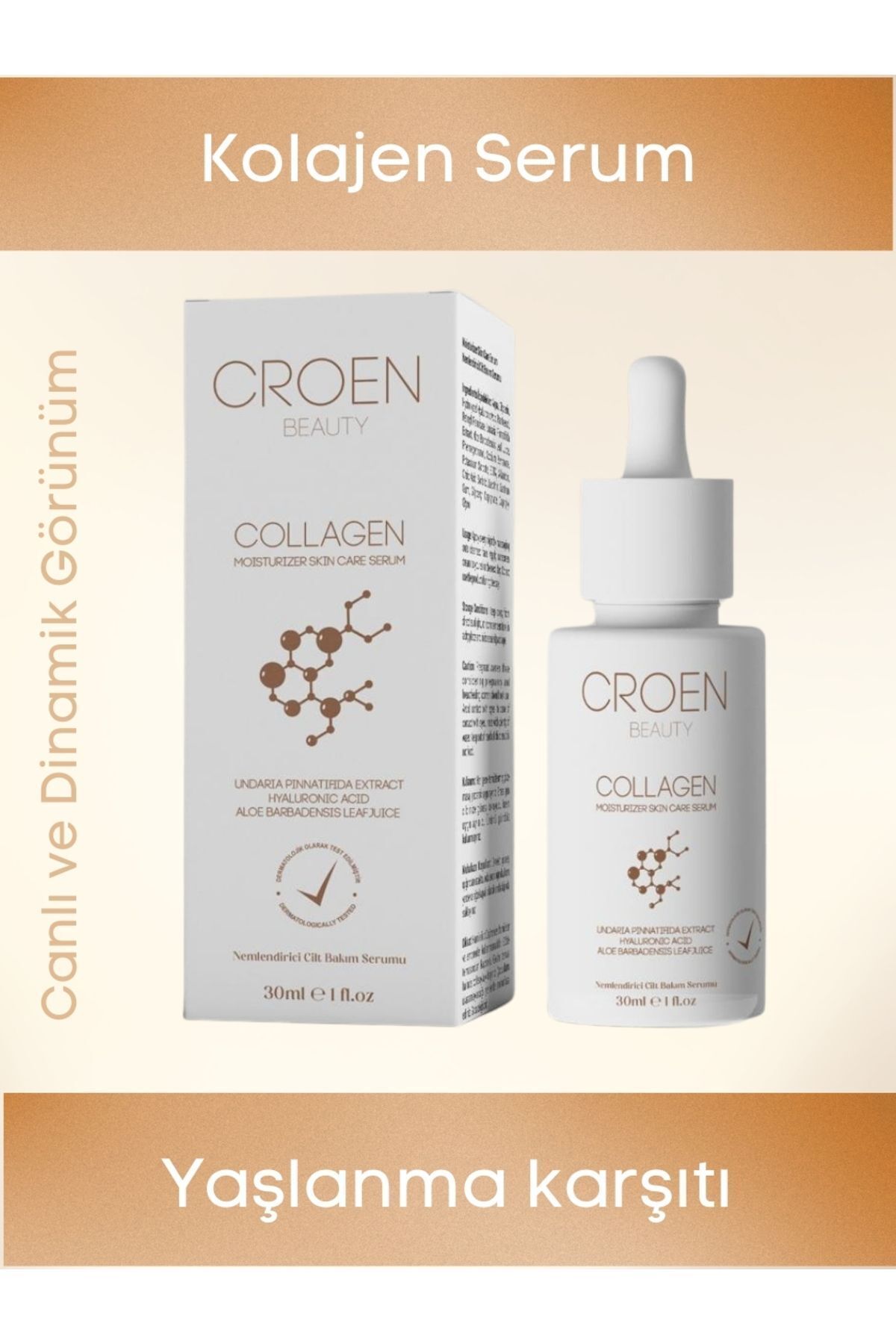 Croen Beauty Yaşlanma ve Kırışıklı Karşıtı Kolajen Serum 30 ml Fiyatı ...