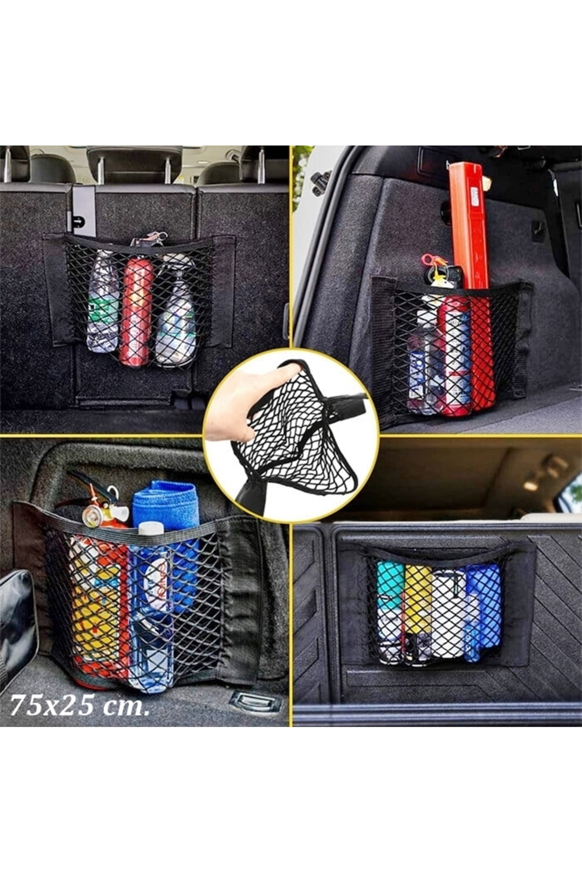 Boldy Araç İçi File Organizer -Oto File Organizer-Araç Bagaj Organizer ...