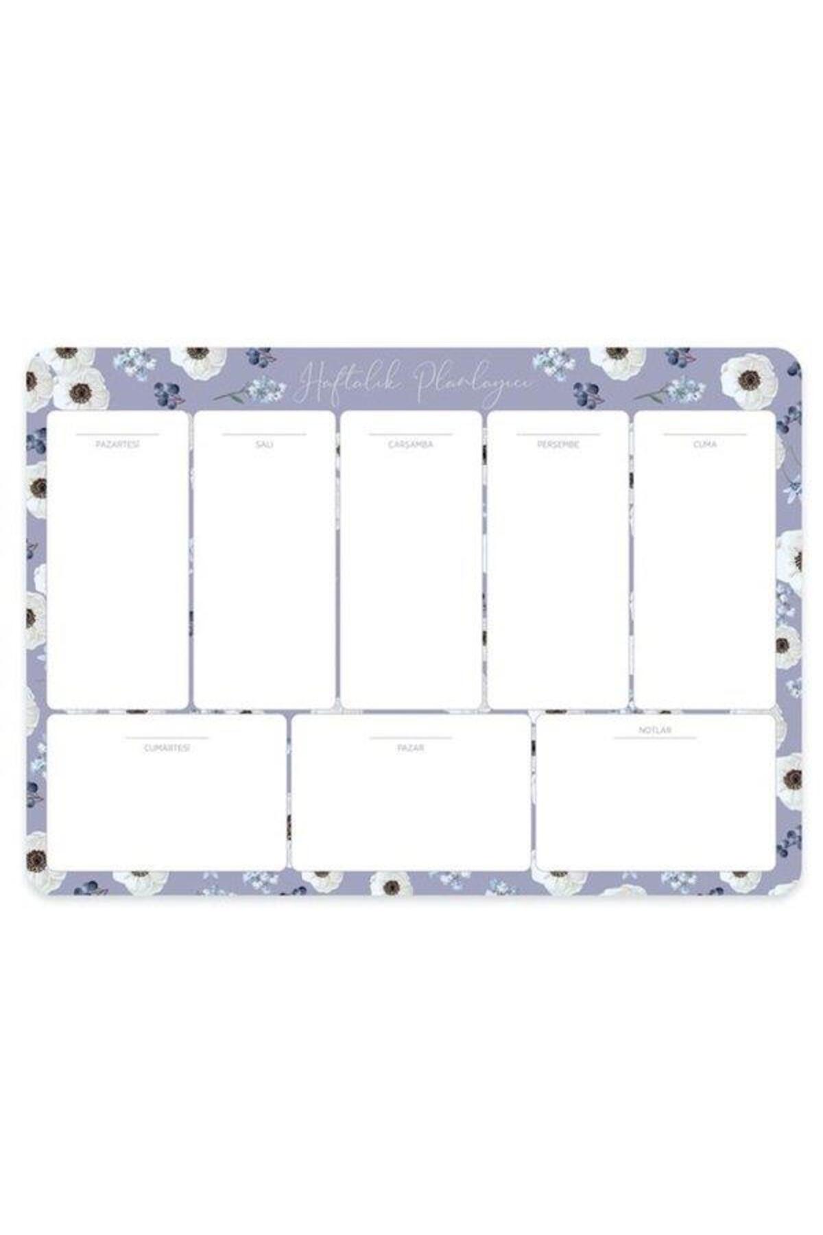 Keskin Color Keskin Color Haftalık Planner Blok Lila 17x24 Cm Haftalık ...
