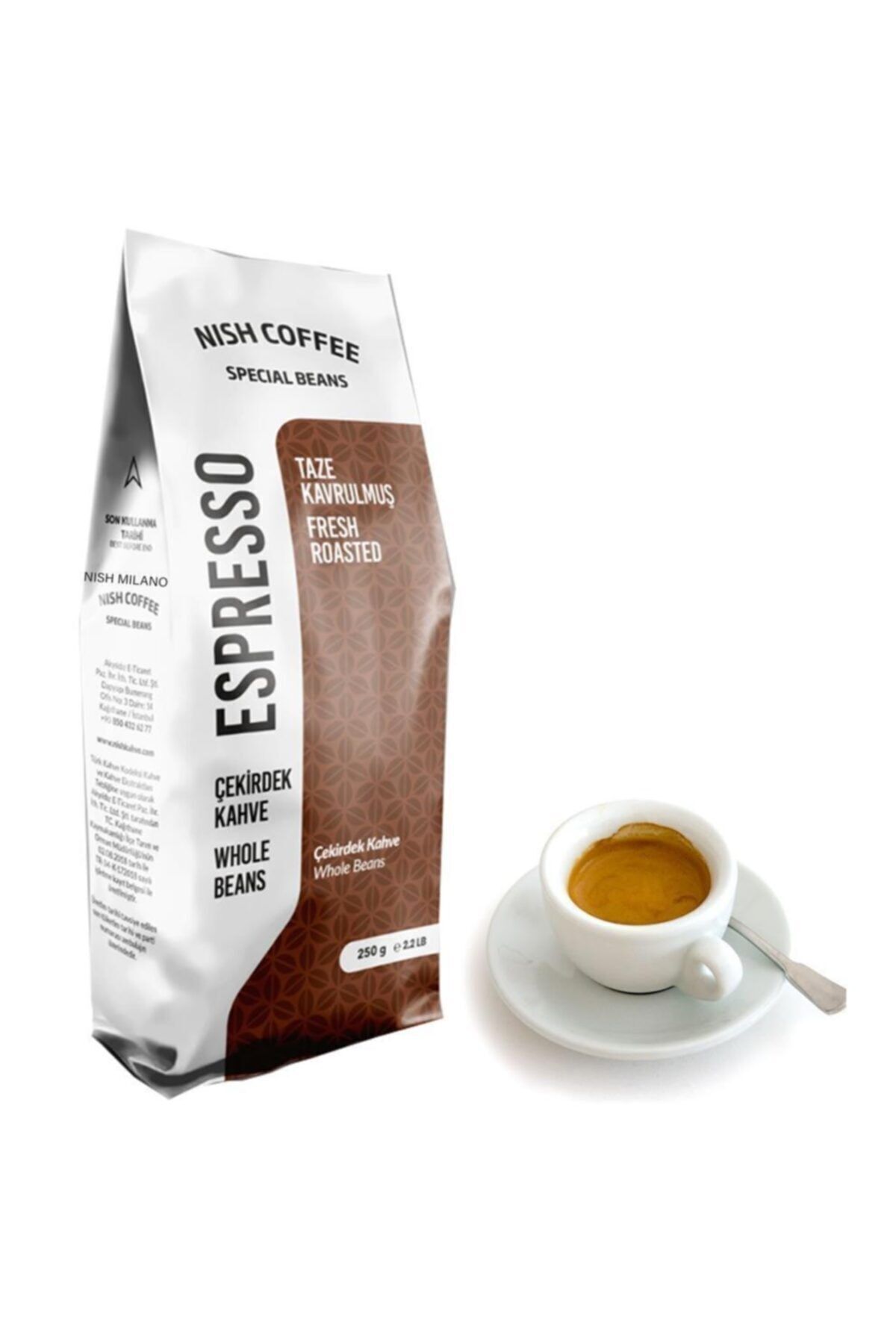 Nish Coffee Nish Espresso Milano Kahve 250 gr - Fiyatı, Yorumları