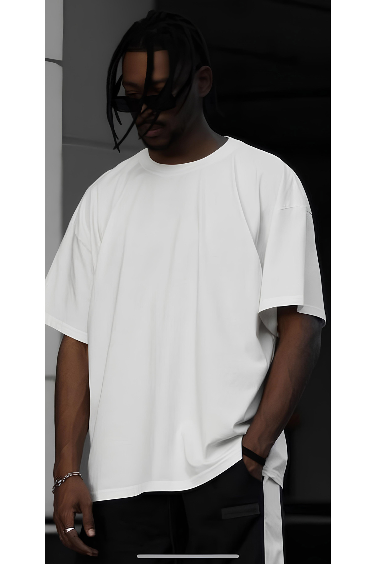 2XB All Eyez on Me Oversize Unisex T-Shirt- Trendyol