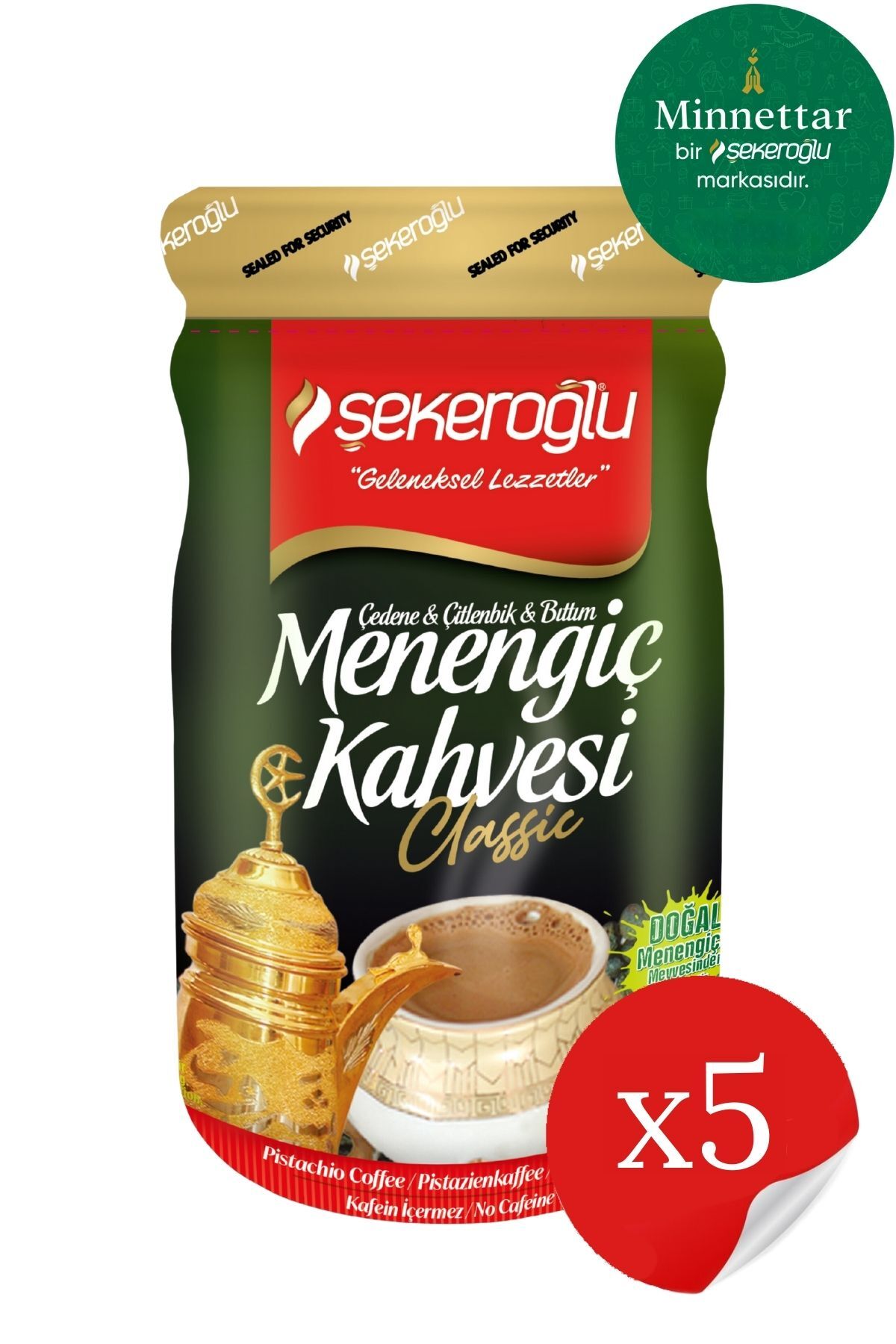 Şekeroğlu Sıvı Menengiç Kahvesi 5 X 600 gr Fiyatı, Yorumları - Trendyol