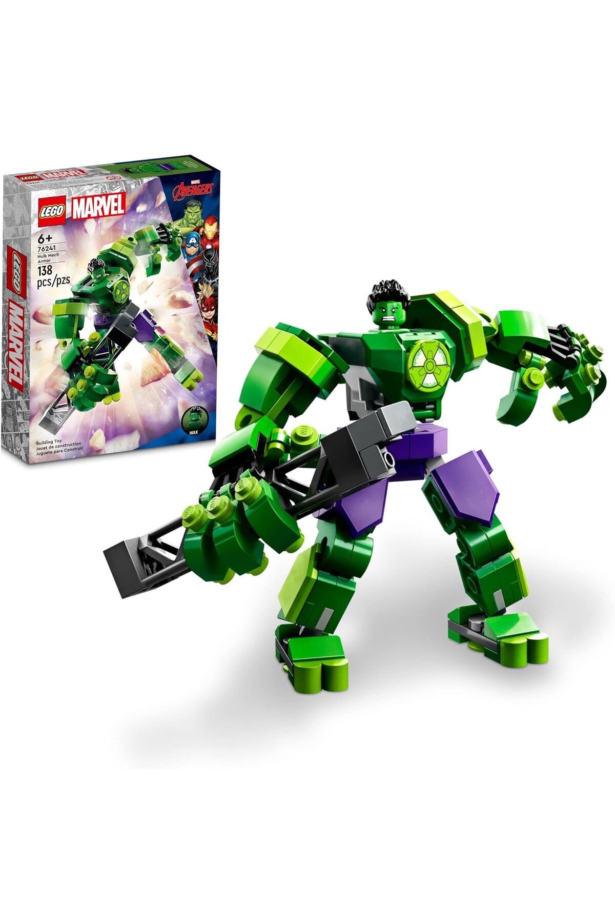 Genel Markalar Hulk Robot Zırhı 76241-6 Yaş Ve Üzeri Çocuklar Için ...