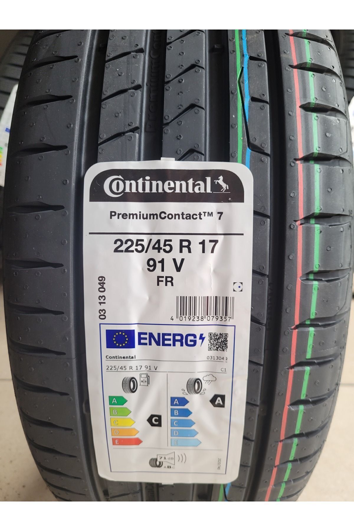 Continental 225/45r17 Premium Contact 7 91v Fr Set Olarak (4 Adet ) *yol Tutuş A Serisi 2024 ...