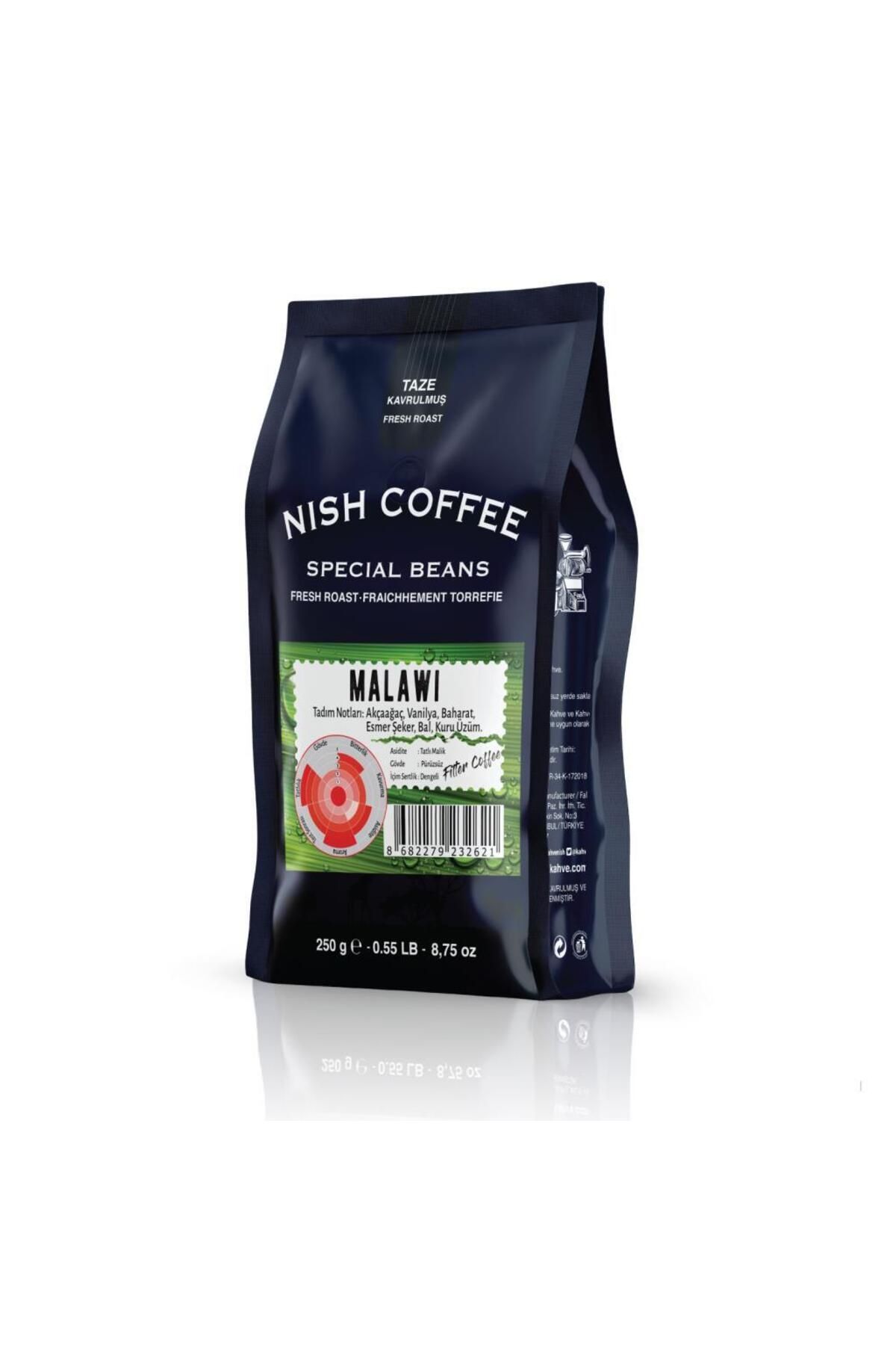 Nish Coffee Nish Filtre Kahve Malawi 250 gr Çekirdek Kahve - Fiyatı ...