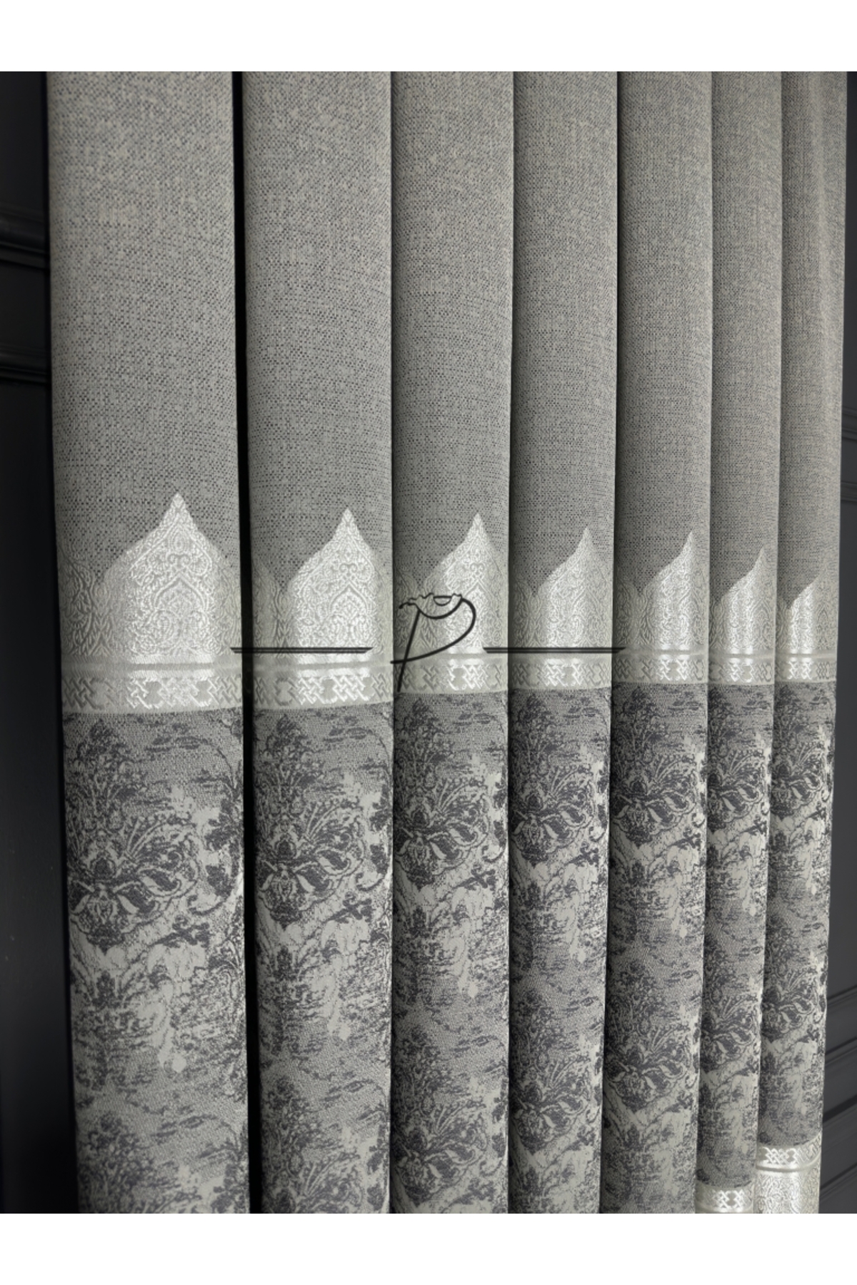 rendecioğlutekstil Background Curtain Panel Backdrop Nilo Pattern ...