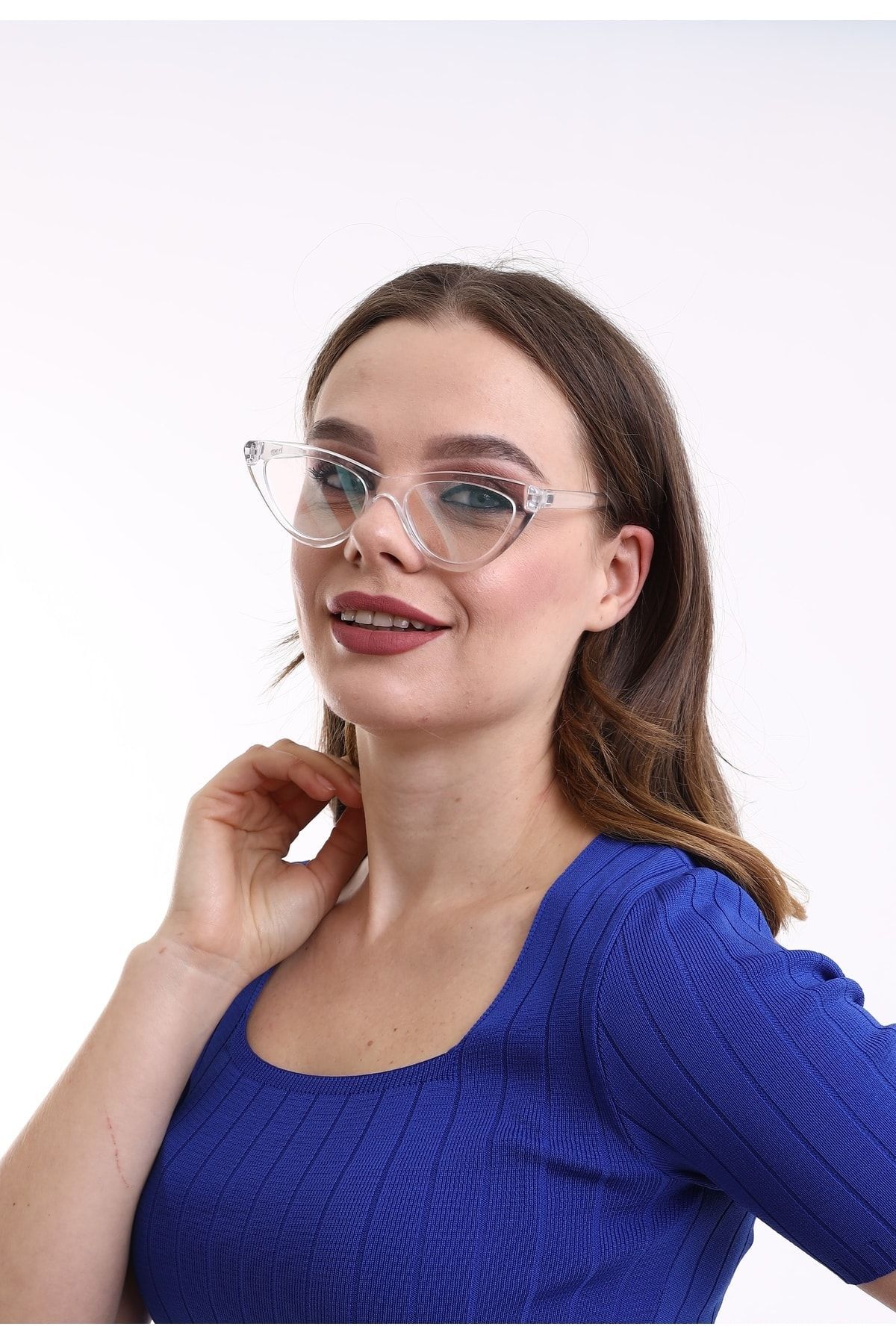 MACERATİ Mavi Işık Koruyucu Cat Eye Blueblock Blue Block Güneş Gözlüğü Fiyatı, Yorumları - Trendyol