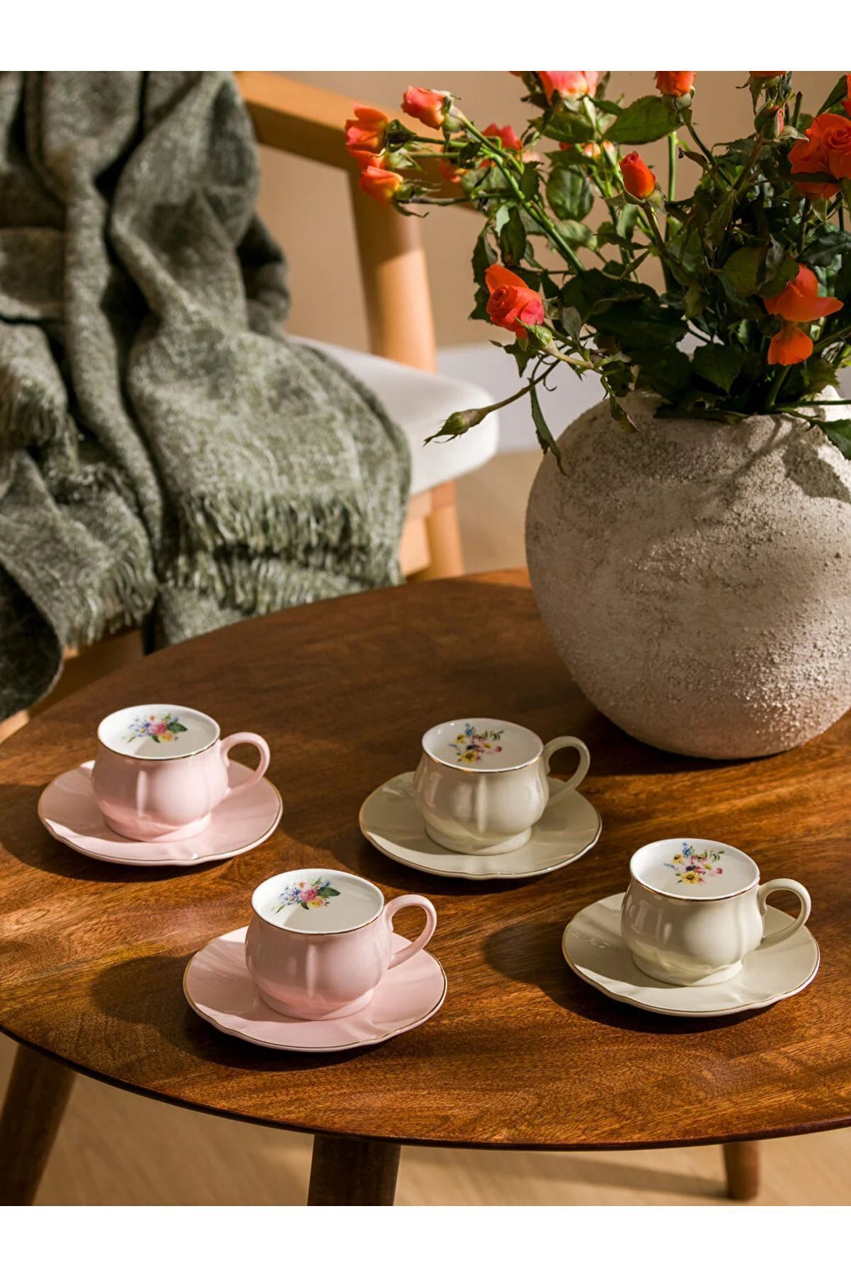 LC Waikiki LCW HOME 4 Kişilik Porselen Kahve Fincan Takımı 90 Ml Fiyatı ...