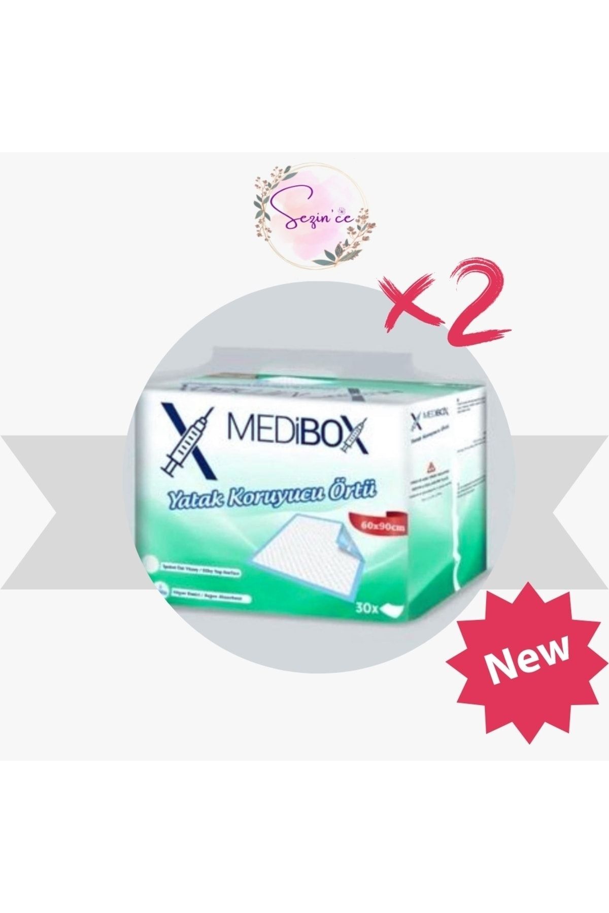 MEDİBOX Yatak Koruyucu Örtü 60x90 30 Lu 2 Paket - Fiyatı, Yorumları