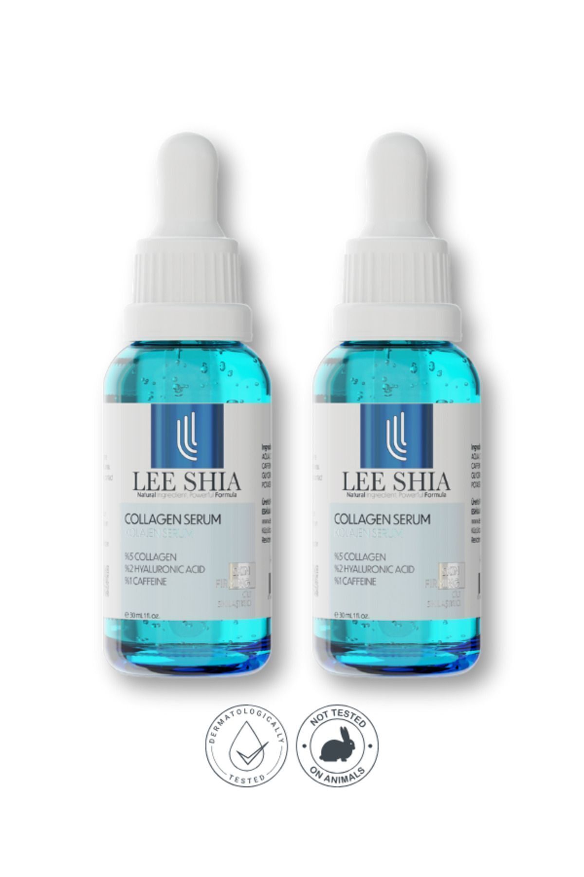 Lee Shia 2'li Cilt Sıkılaştırıcı Kolajen Serum 2x30ml (COLLAGEN %5 ...