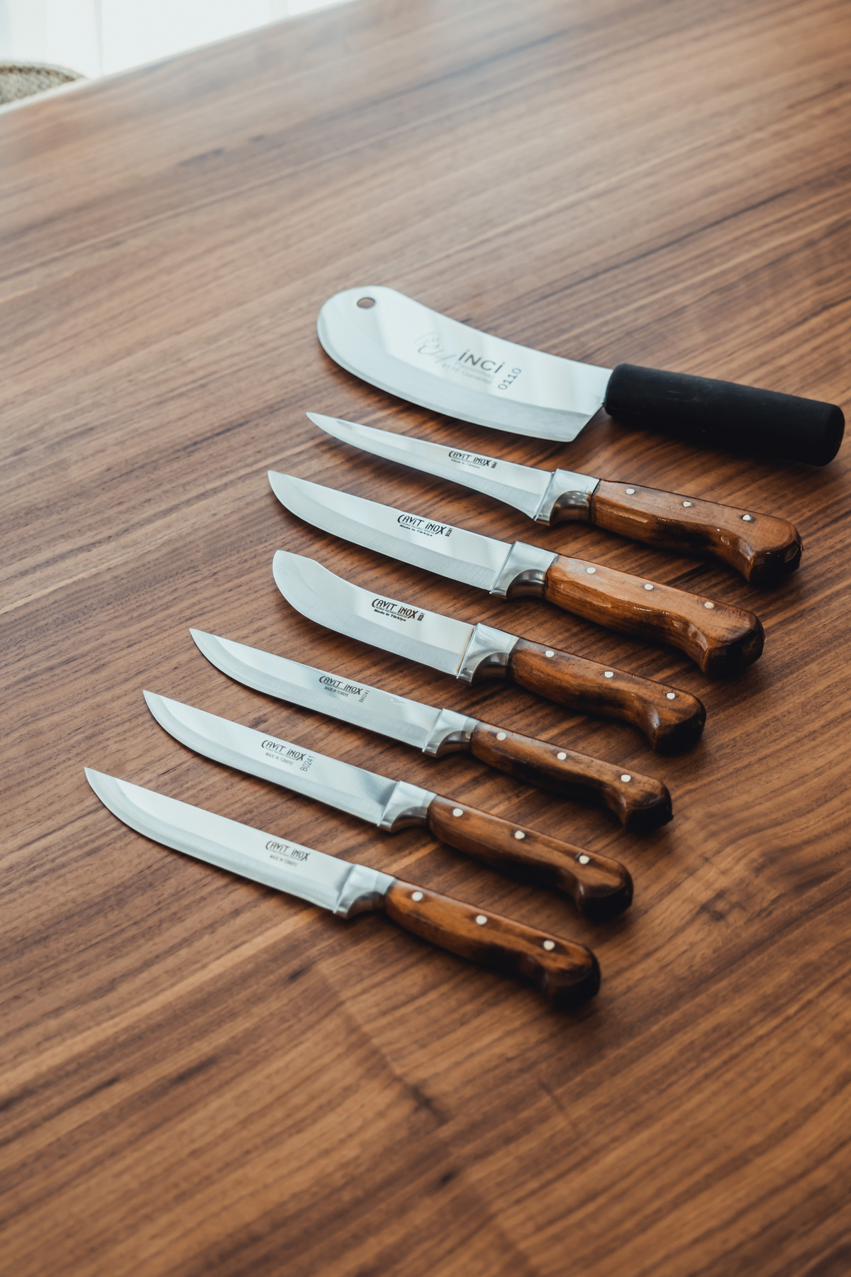 Cavit İnox Mutfak Bıçak Seti Kıyma Meyve Sebze Bıçağı 6'lı Set - Fiyatı ...